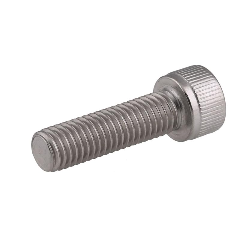 Hexagon Socket Screws 10pcs 304 Stainless Steel Cylindrical Head Hexagon Socket Screws DIN912 Cup Head Hexagon Socket Screws Bolts M3M4M5M6M8 (Size : M5*12)