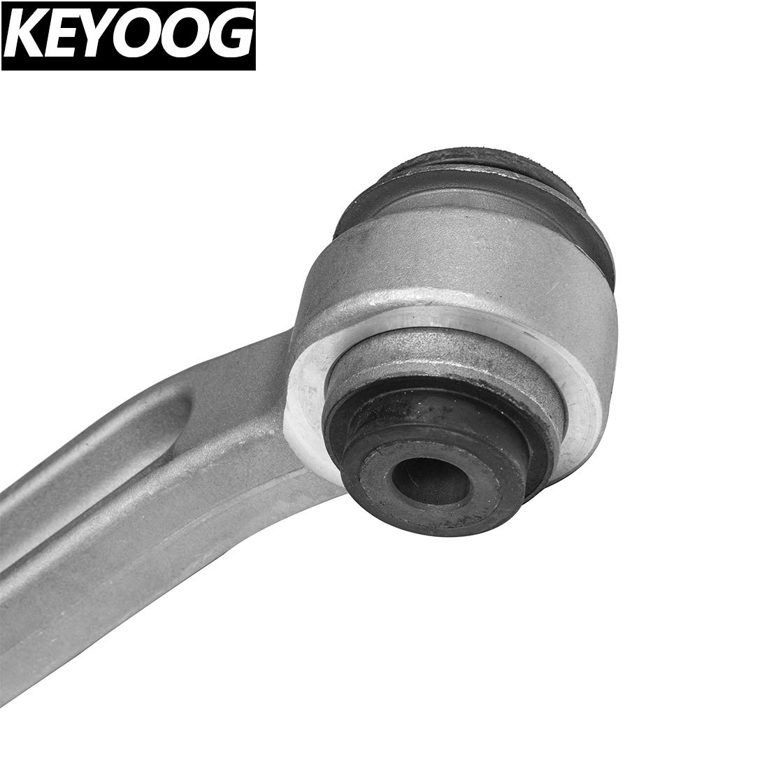 KEYOOG 2Pcs Left Right Front Upper Control Arm and Ball Joint Assembly Fit for 2006 2007 2008 2009 2010 Hummer H3 H3T K621675 K621676 Driver & Passenger Side Suspension