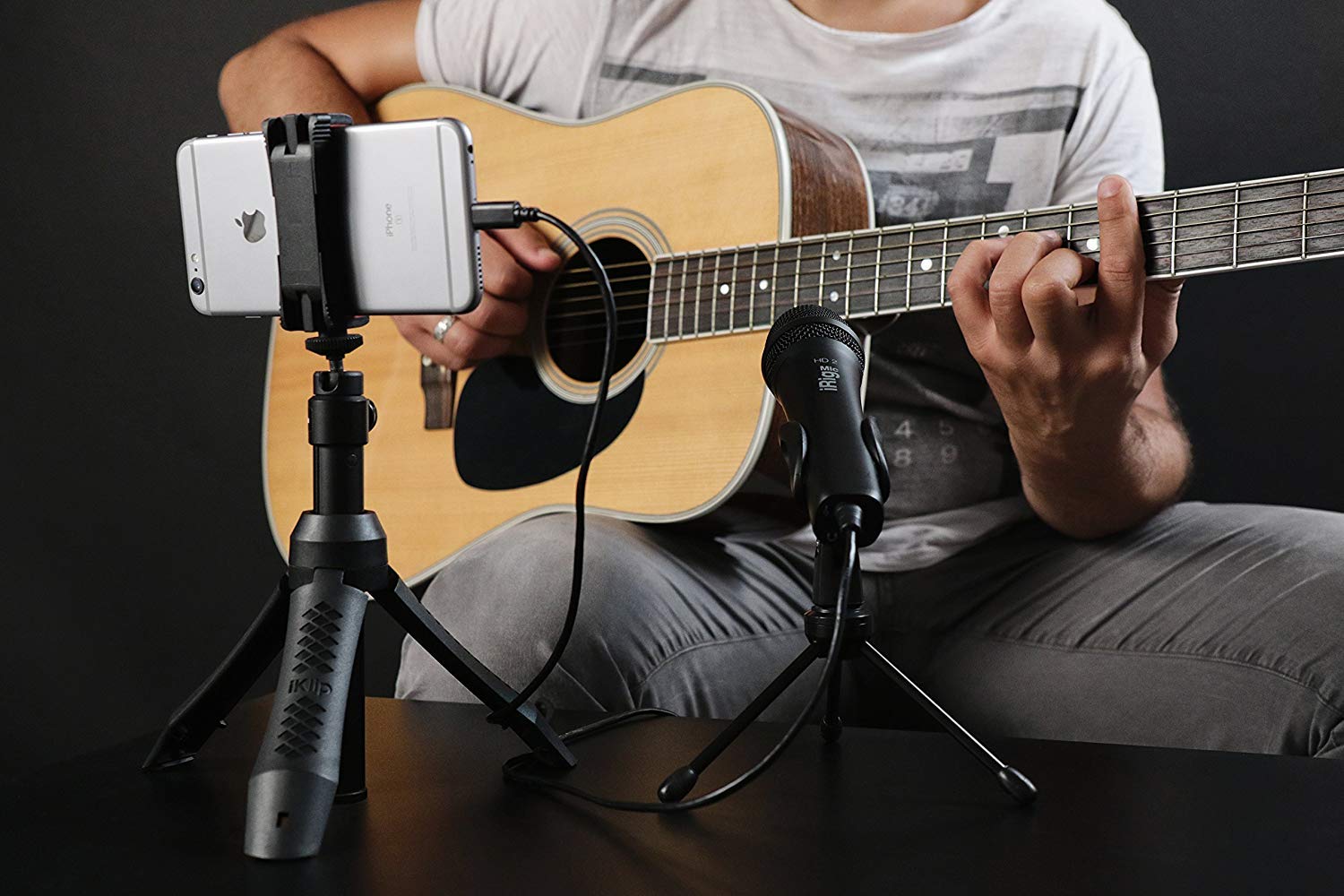 IK Multimedia iRig Mic HD 2 High-definition Handheld Digital Microphone for iPhone, iPad, Mac and PC