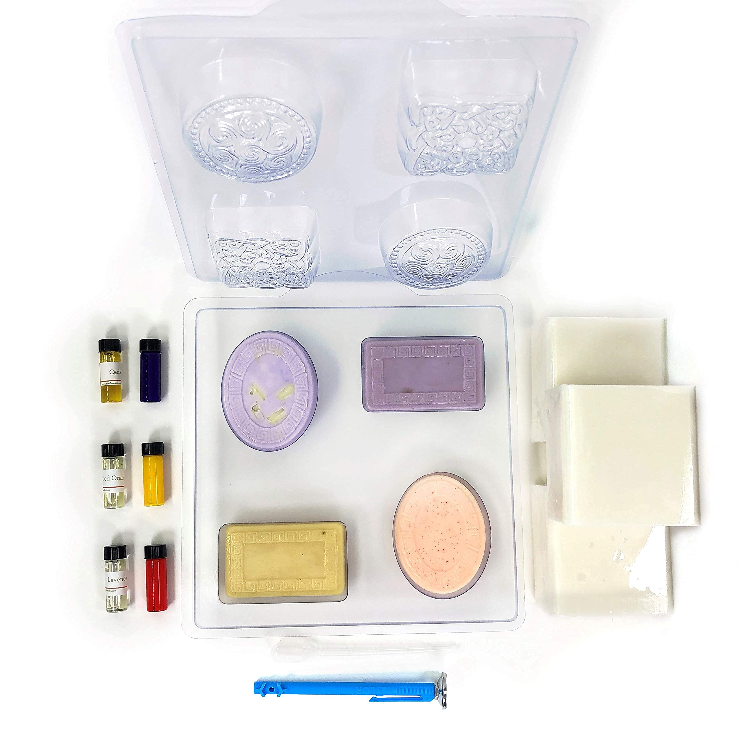Grow and Make DIY Deluxe Goat Milk Soap Making Kit - Learn how to make your own soap at home!