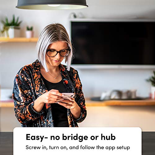 LIFX Color (Nightvision Edition), 1100lm E26, Wi-Fi Smart LED Light Bulb, Full Color and Whites, No Bridge Required, Works with Alexa, Hey Google, HomeKit and Siri, 2-Pack