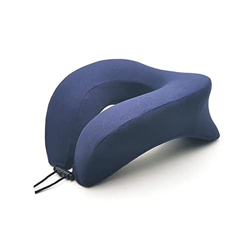KIFRAL Neck Pillow Portable U-Shape Magnetic Headrest Neck Pillow Memory Foam Travel Office Car Embrace Cervical Pillow