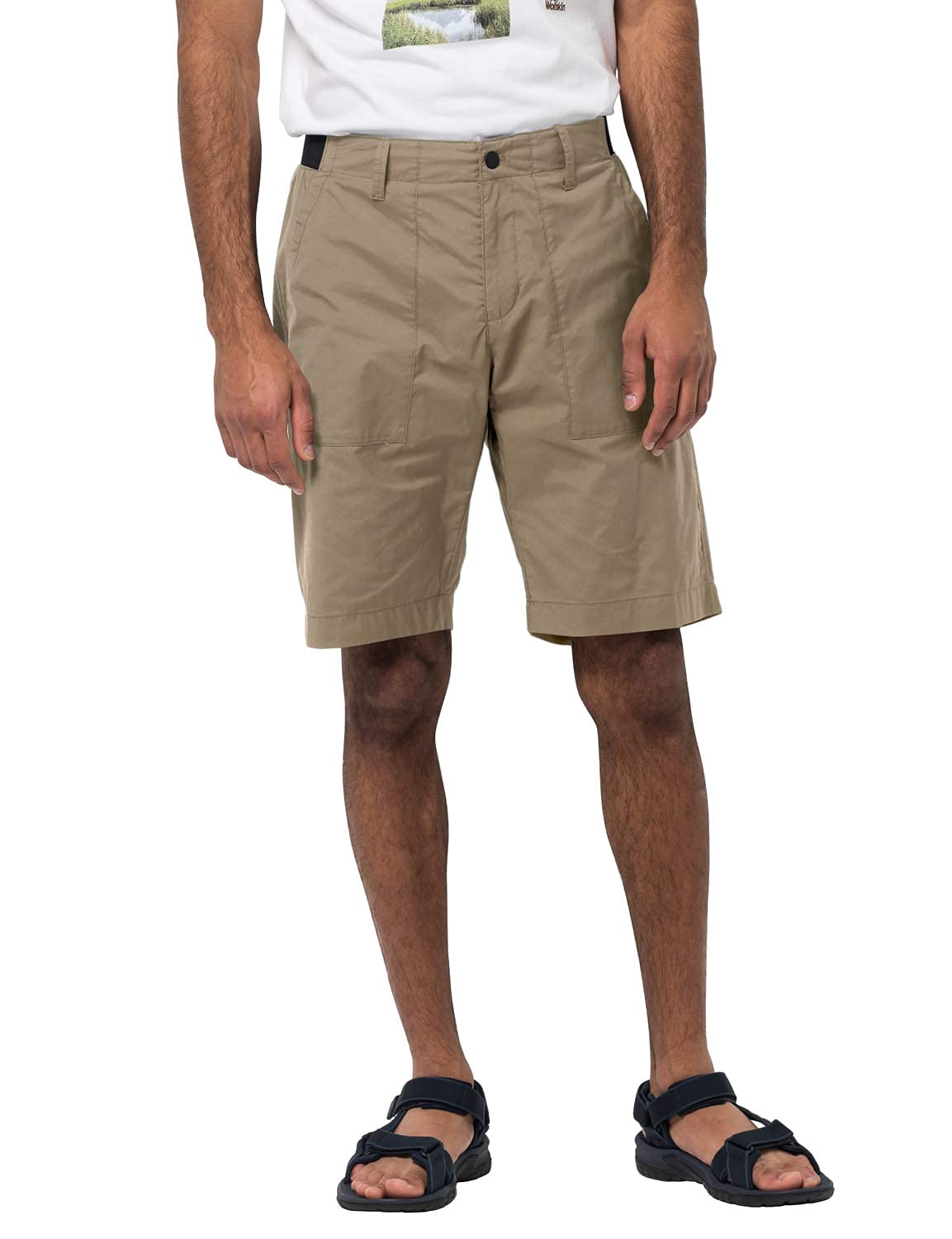 Jack Wolfskin Mens Tanami Short M, Sand Dune, XL Reg
