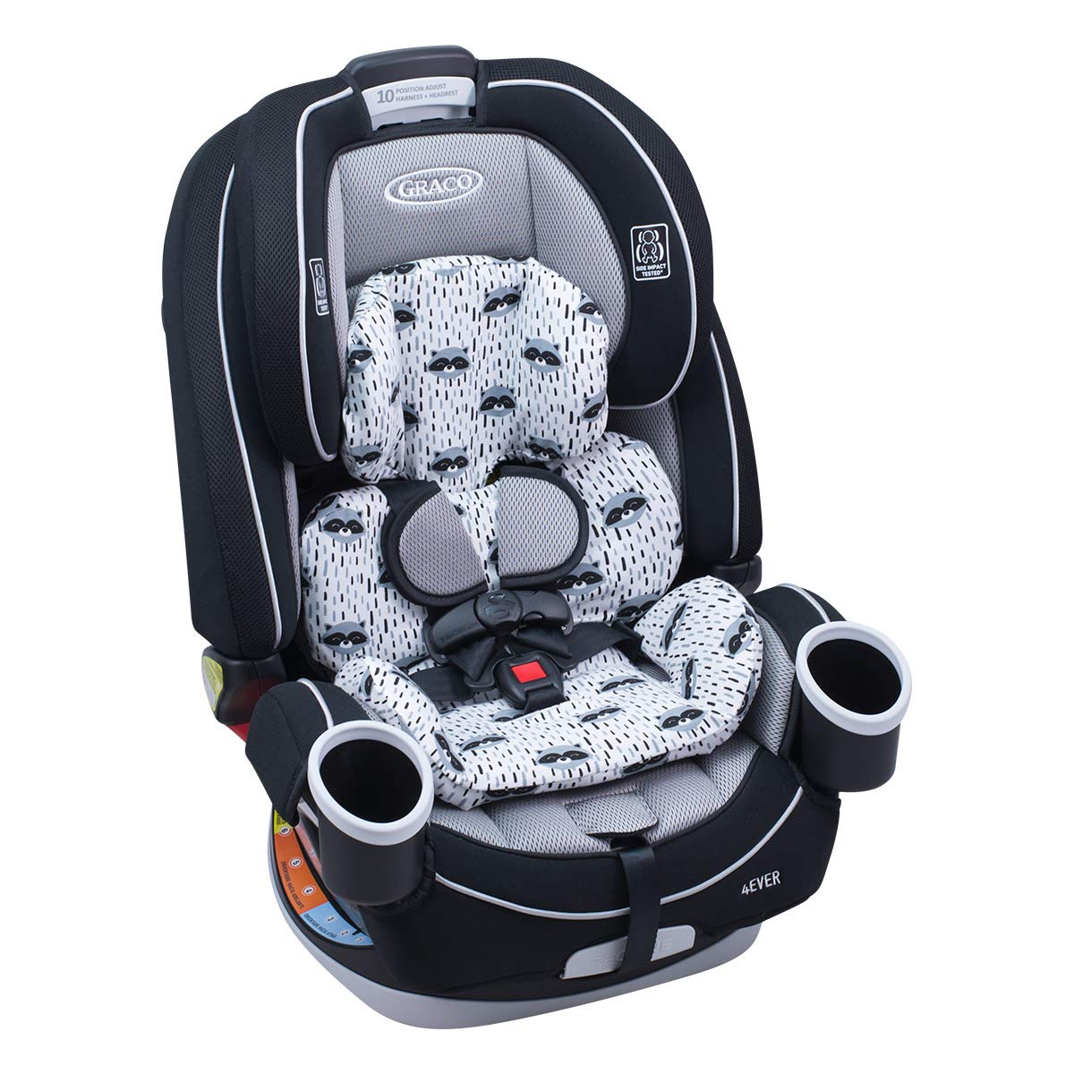 JANABEBE Cover Liner Compatible with Reducer Graco 4Ever Raccoon