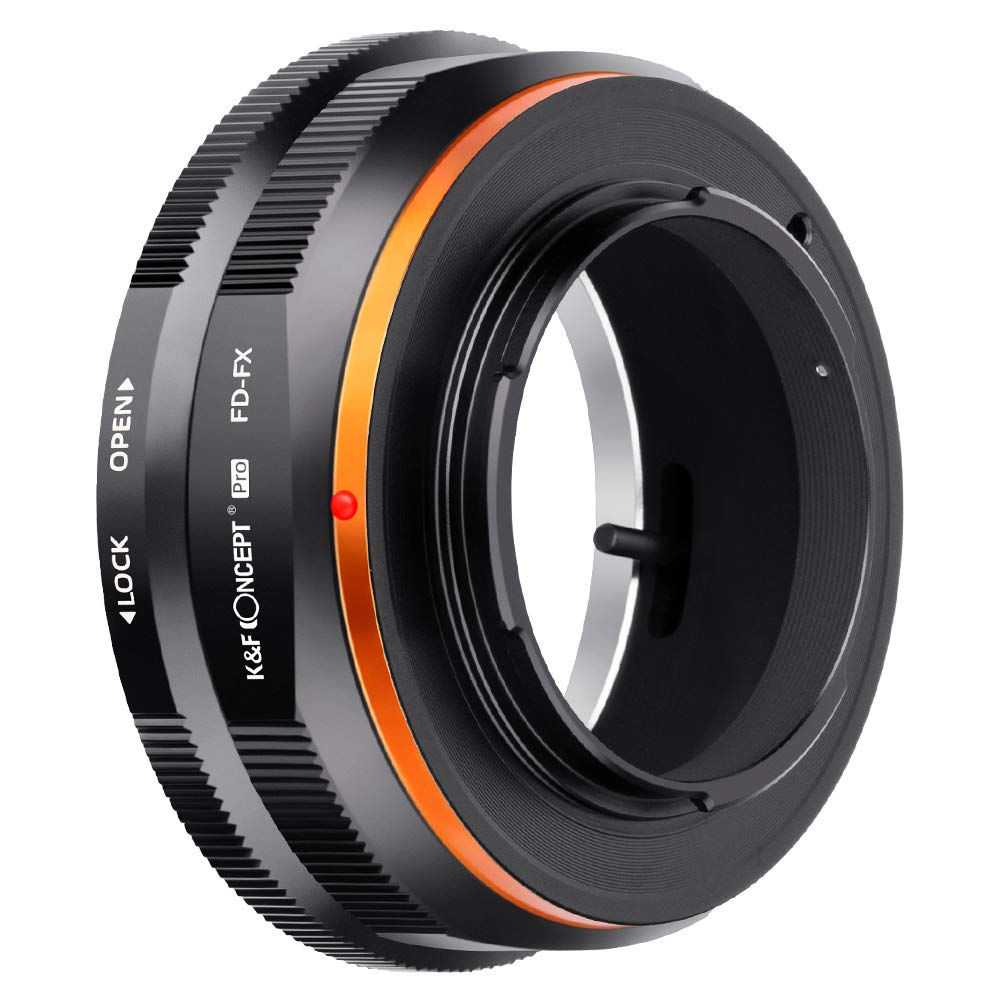K&F Concept Lens Mount adapter Compatible for Canon FD FL Lens to Fujifilm Fuji X-Series X FX Mount Mirrorless Cameras with Matting Varnish Design for Fuji XT2 XT20 XE3 XT1 X-T2
