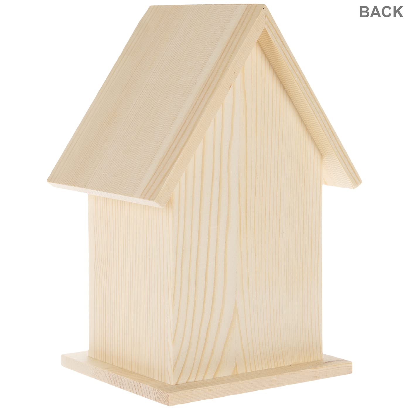 Hobby Lobby Woodpile Fun! DIY Paintable Two Hole Unfinished Wood Birdhouse for Kids and Adults