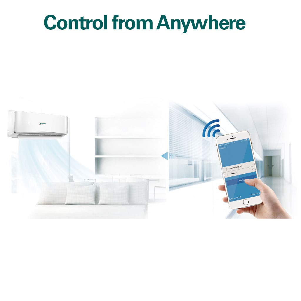 Innovair Air Conditioner Ductless Mini Split Vexus WiFi Adapter with Alexa