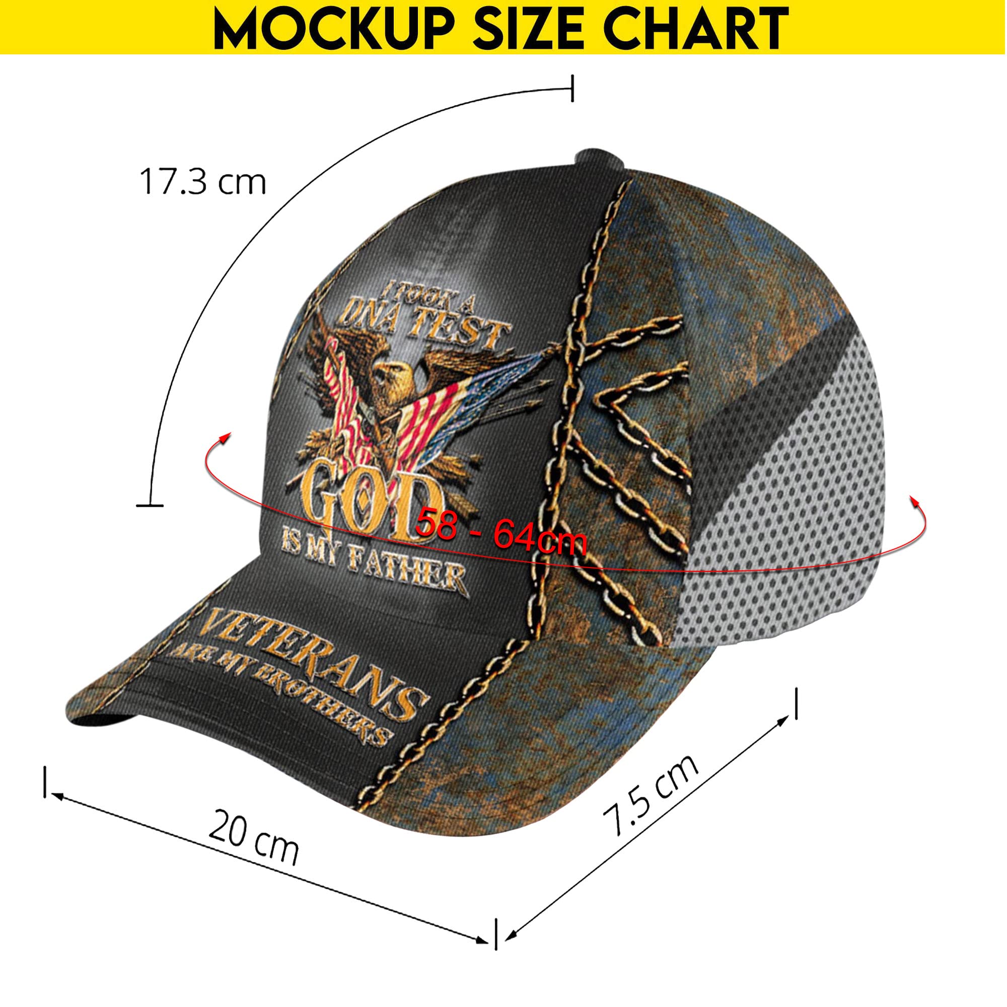 N NAMESISS All Over Printed Cap, God Cap, Religious Cap, Christian Cap, Gift for Dad, Dad Cap, Veteran Cap, Military Cap, Remember Veteran Cap, Soldier Cap