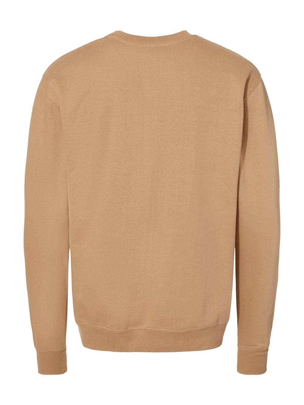 Independent Trading Co. - Midweight Sweatshirt - SS3000 - S - Sandstone