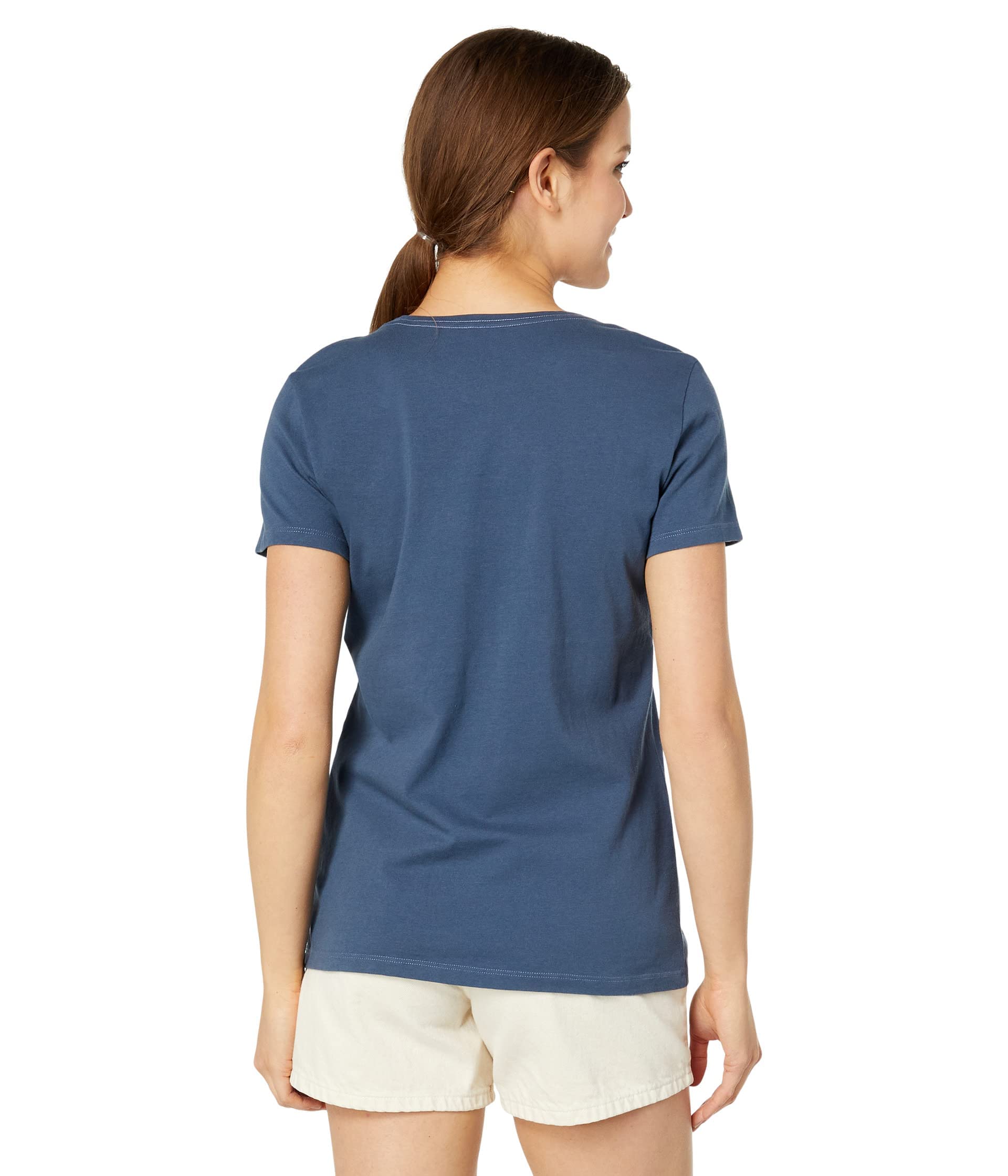Life is Good Flamingo Garden Short Sleeve Crusher™ Tee Darkest Blue XL (US 16-18)