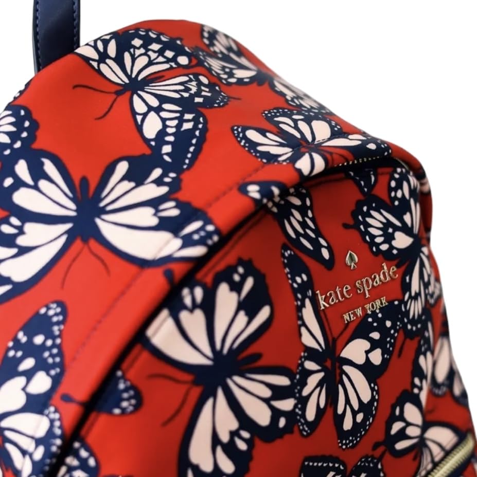 Kate Spade Chelsea The Little Better Butterfly Toss Printed Medium Backpack