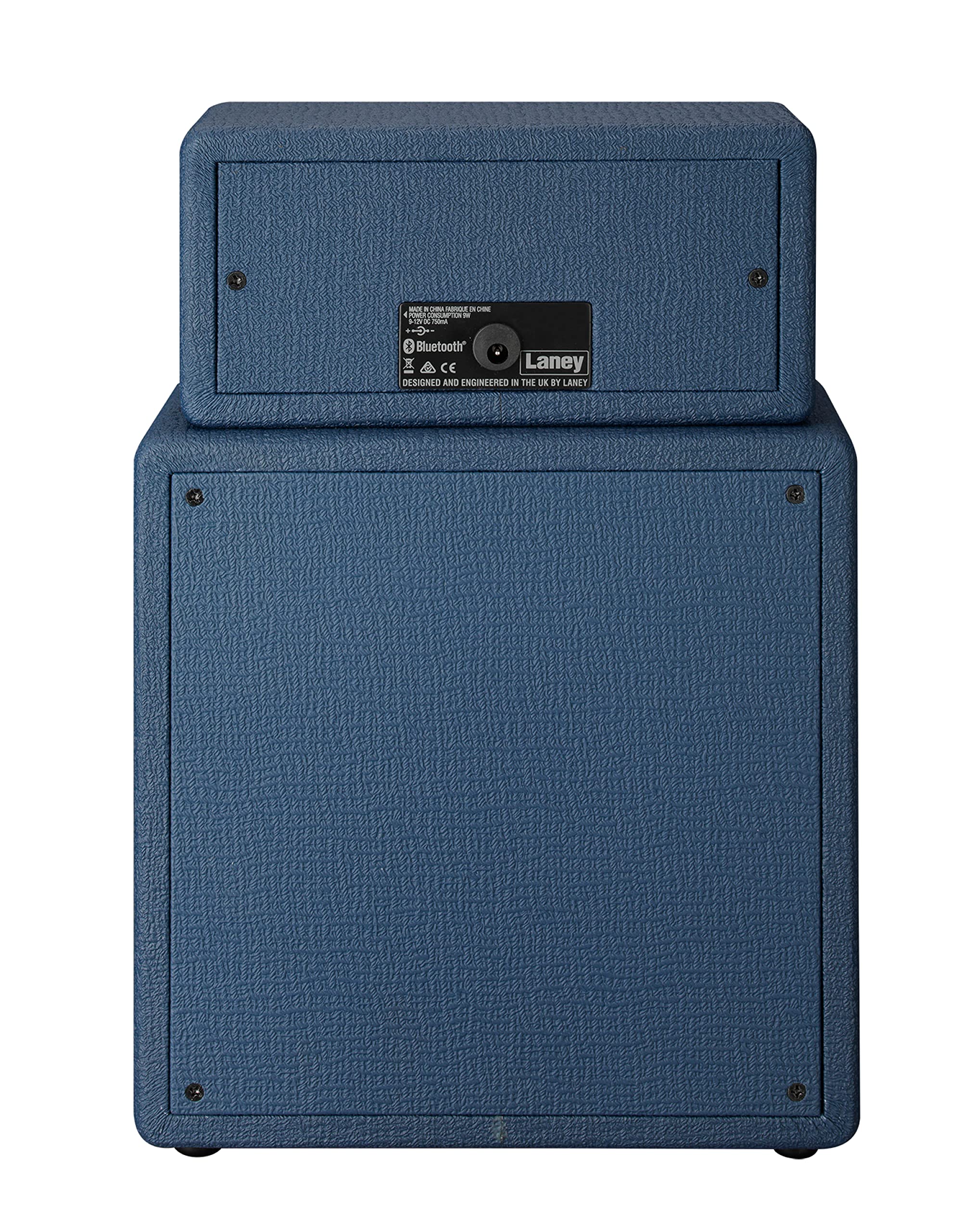 Laney MINISTACK-B-Lion Bluetooth Battery Powered Guitar Amp with Smartphone Interface, Blue (MINISTAK