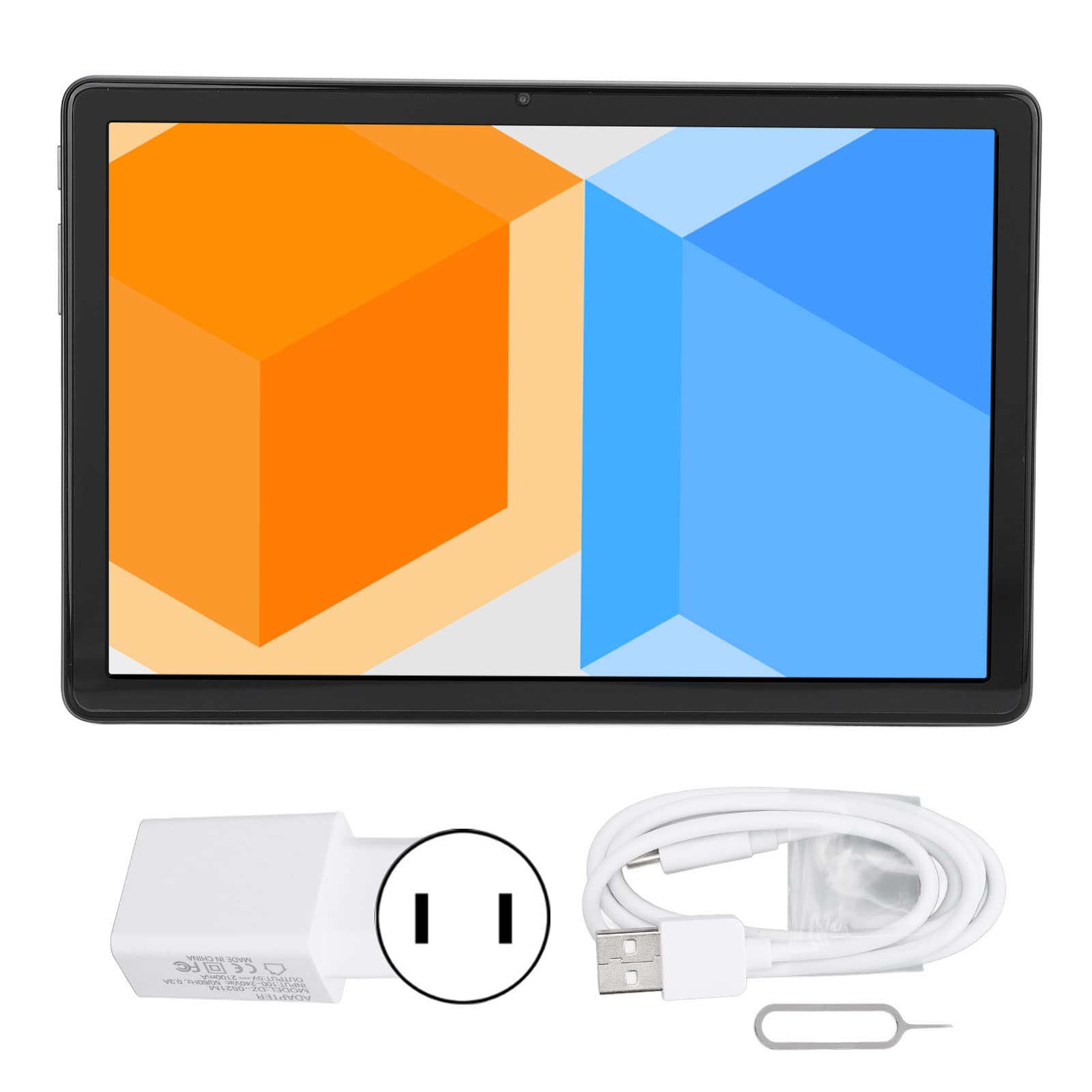 Septpenta 10.1in HD Tablet, 1200X1920 Dull Screen 5G/2.4G Dual Band 5MP Rear 2MP Front Dual Cards Tablet, AI Operating System 4G 64G 8 Core Processing Low Power for Android11 100β240V(USA)