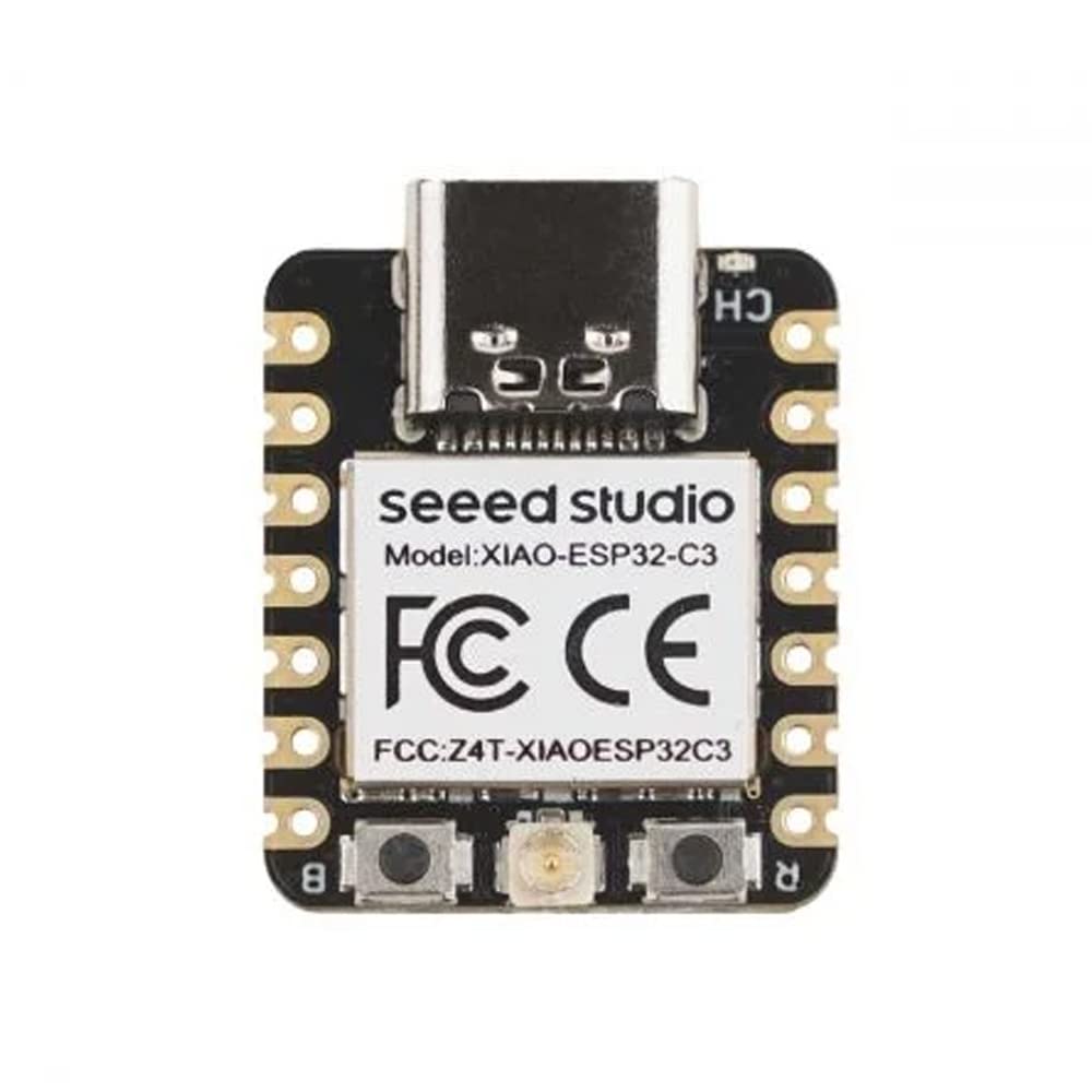 Seeed Studio XIAO ESP32C3(Support Arduino) - Tiny MCU Board for IoT Controlling Scenarios, Wi-Fi, BLE, Battery Charge, and Rich Interface for Tiny Machine Learning