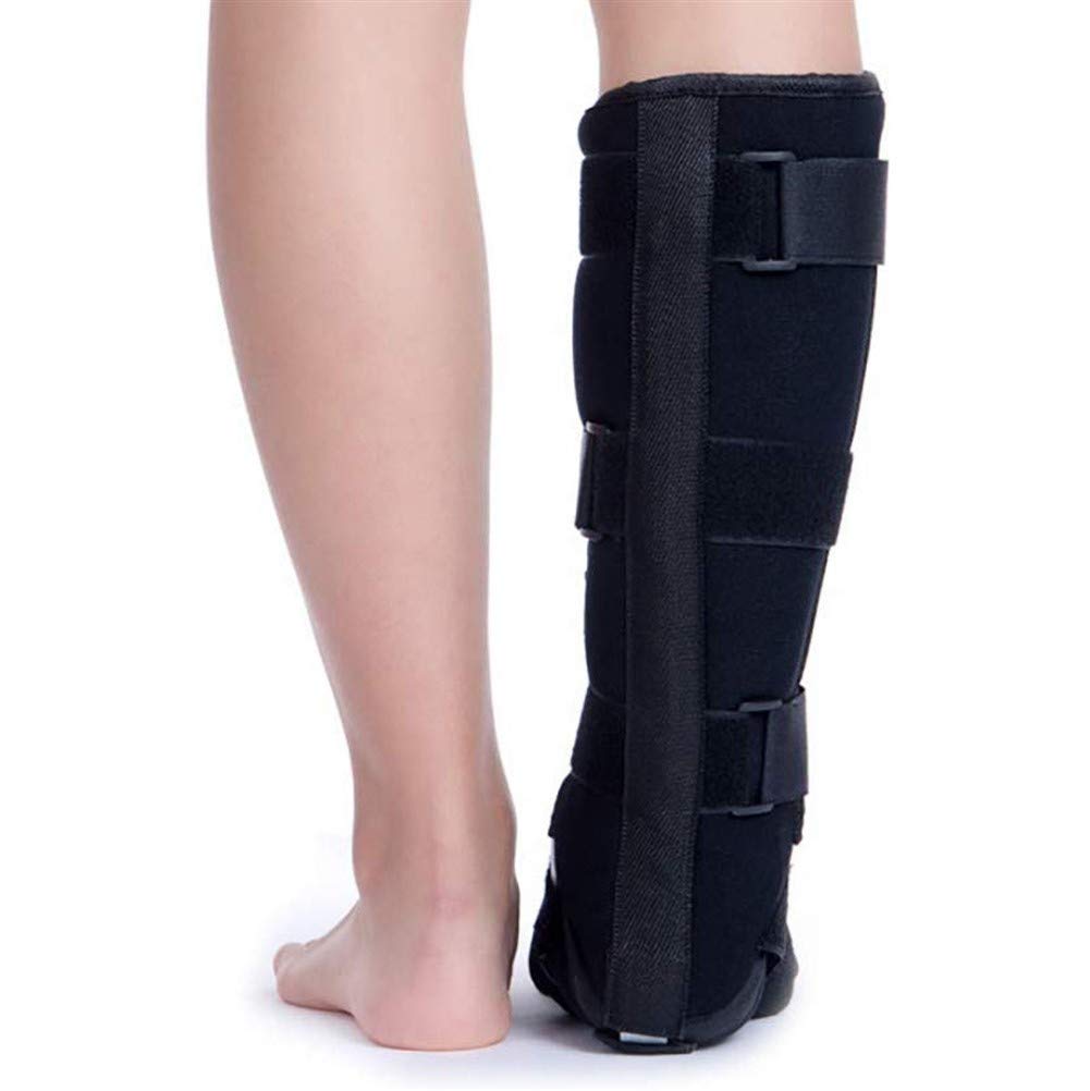 JJZXPJ Foot Drop Brace，Ankle Splint Breathable Adjustable Plantar Fasciitis Night Splint Ankle Support Brace for Sprains, Strains, Post-Op Cast Support and Injury Protection (Size : L)