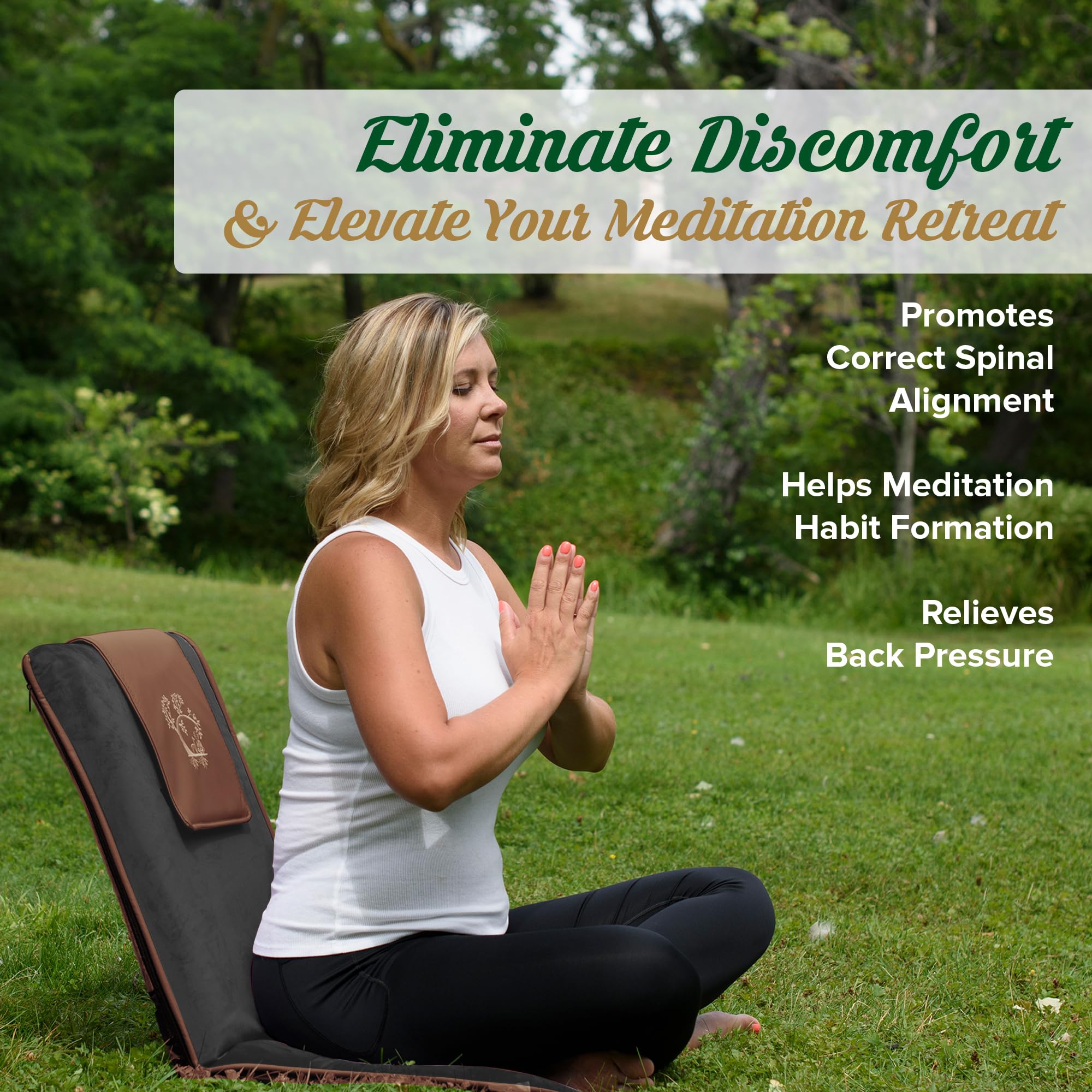 Japanese Meditation Floor Chair with Back Support for Adults - Premium Meditation Chair with Adjustable & Foldable Back for Seating, Yoga & Gaming β Folding Backjack Chairs with Backrest for Adults
