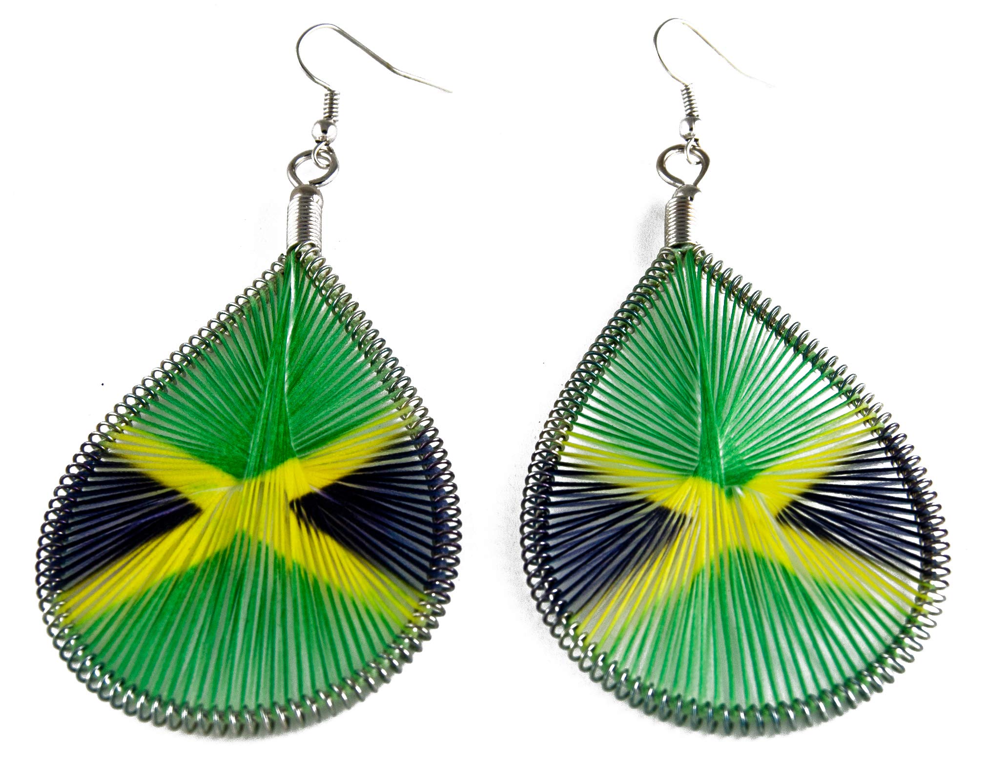 Jamaica Flag Earrings