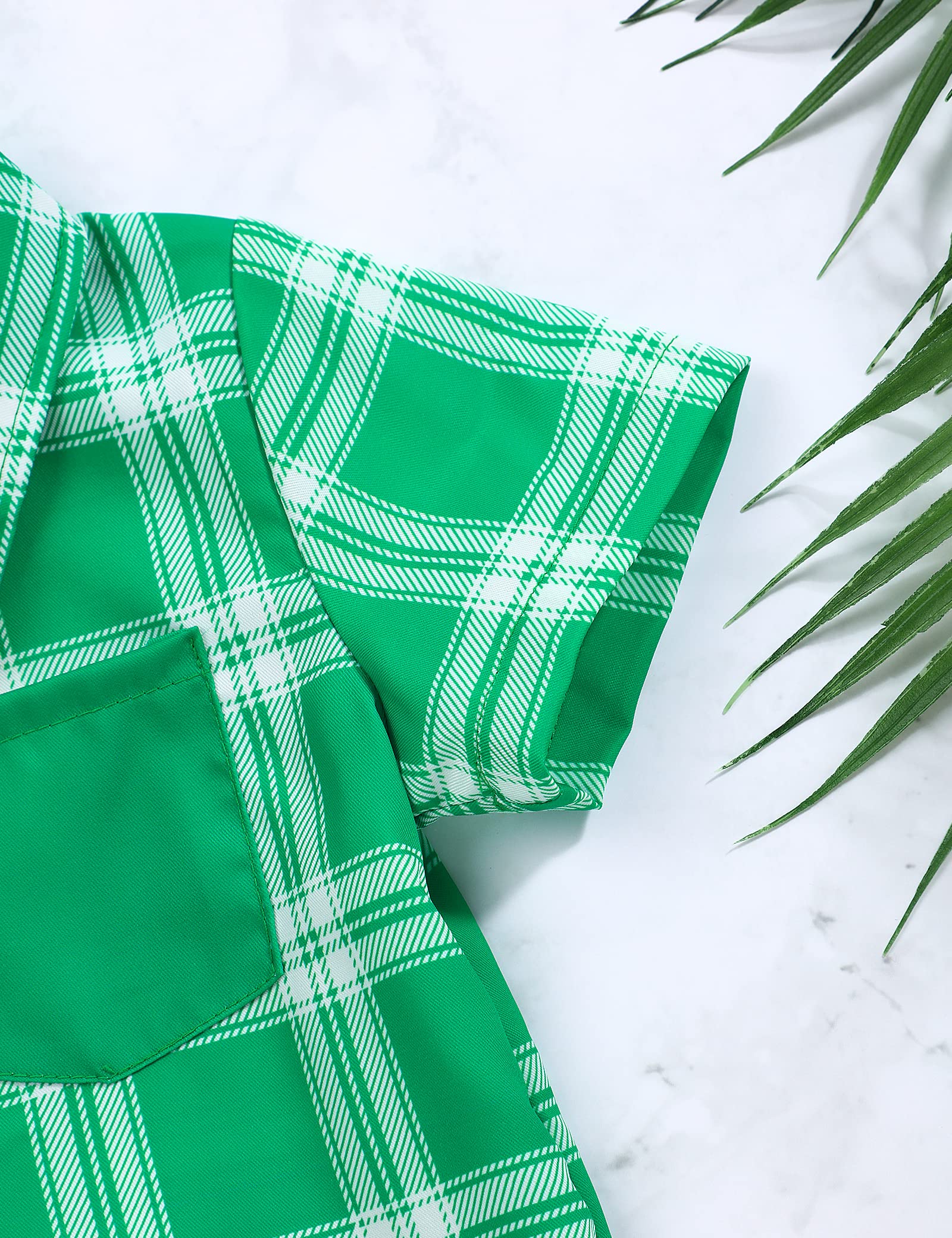 Toddler Baby Boy's St. Patrick's Day Outfits Decal Shirt With Green Short Pant Boys Summer Clothes