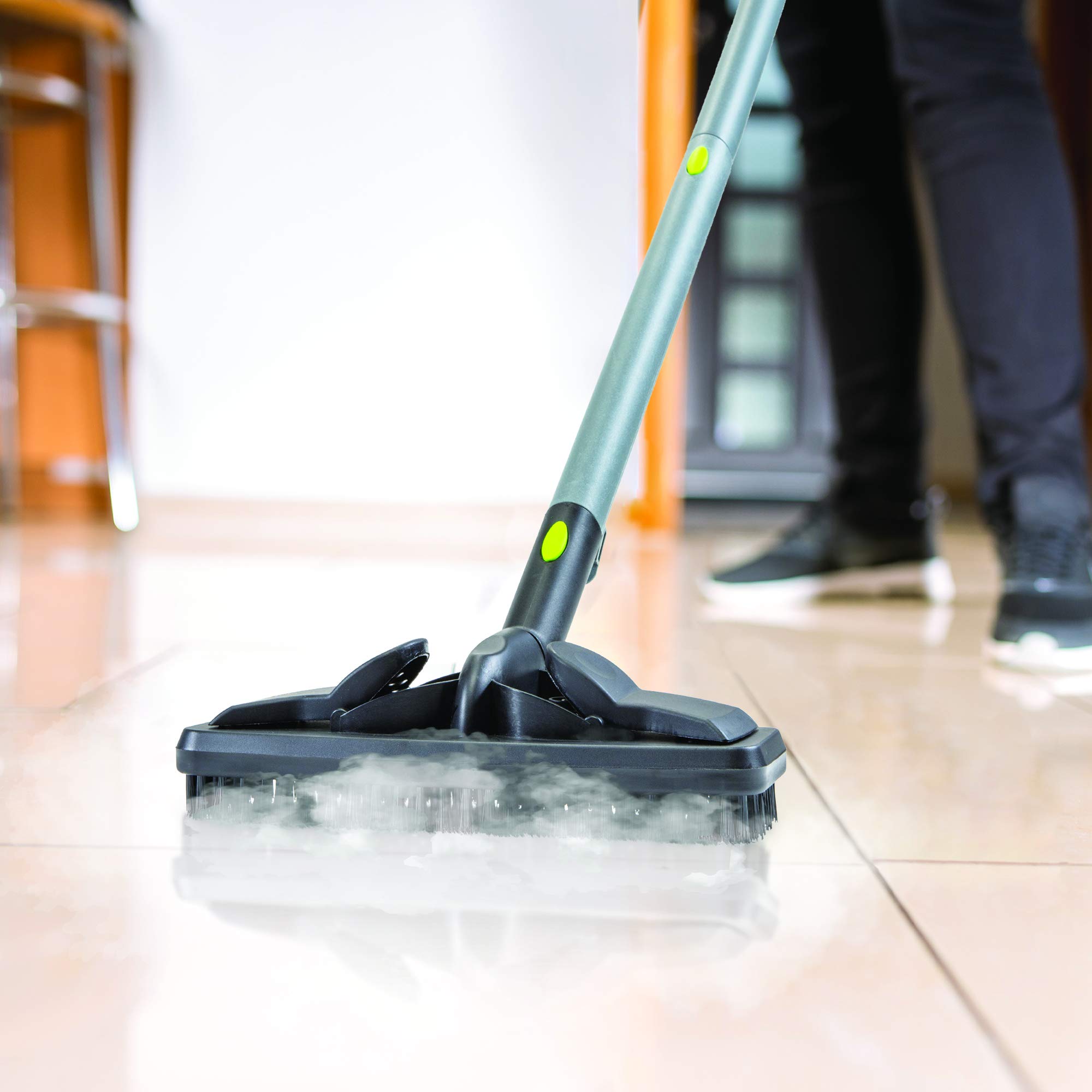 Ivation IVASTEAMR20 1800W Canister Steam Cleaner