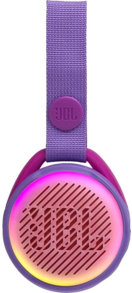 JBL JR POP Waterproof Portable Bluetooth Speaker for Kids with Ultra-Cool Lightshow (Purple 1-Pack)