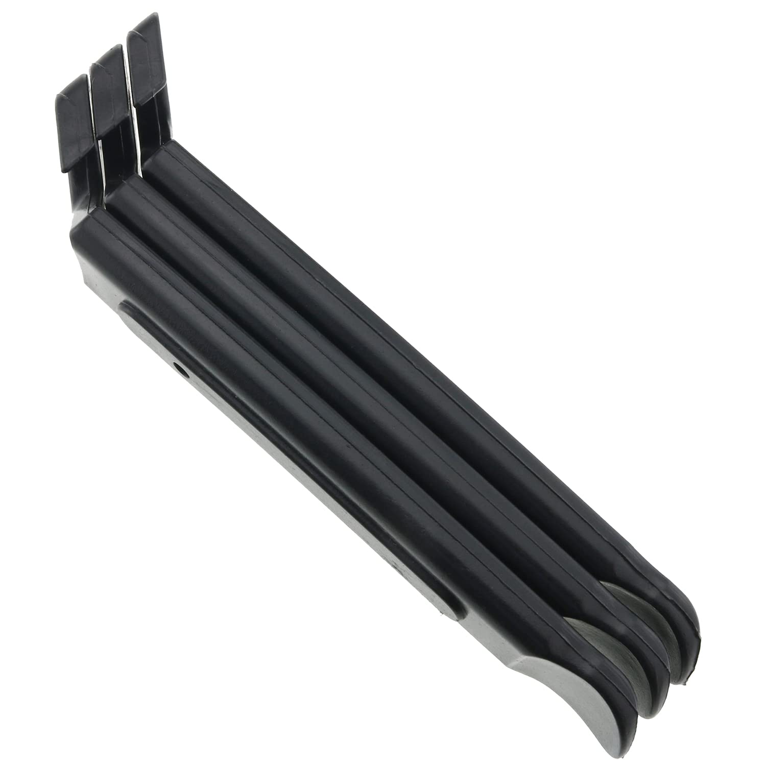 JianLing Bicycle Tire Levers 3pcs 10.4x1.7x0.7cm Nylon Tire Removal Tool for Road or Mountain Bike Tires, Black