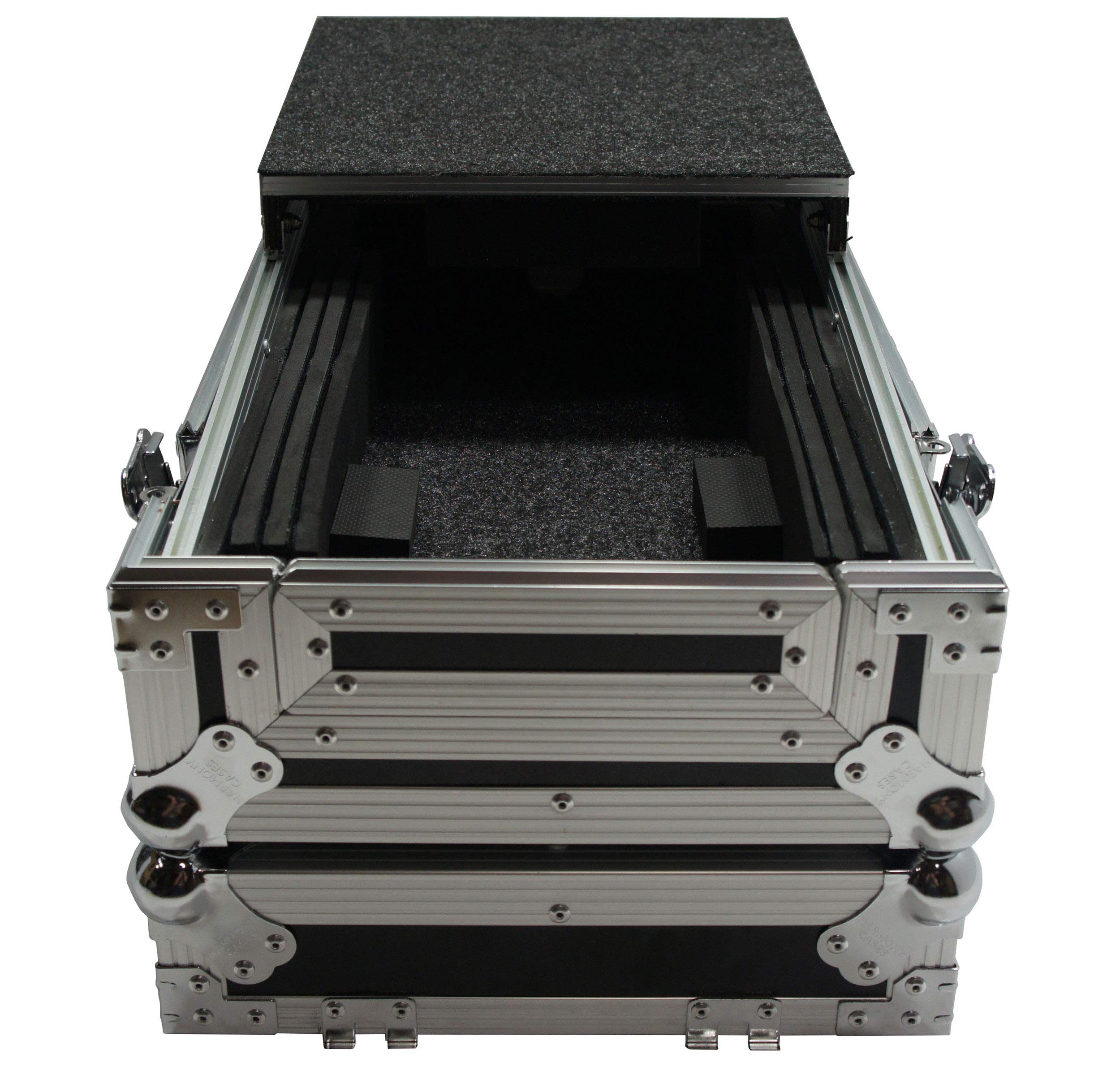 Harmony Audio HC10MIXLT Flight DJ Laptop Glide 10" Mixer Custom Case Compatible with Numark M2