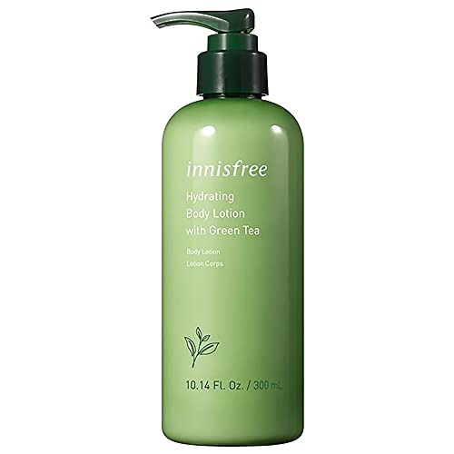 innisfree Green Tea Hydrating Body Lotion Cream Moisturizer Treatment, 10.14 Fl Oz (Pack of 1)