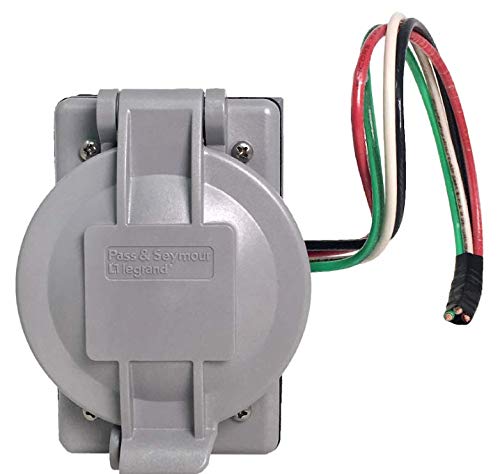 Iron Box L14-30P Generator Inlet Box, 30A, 125/250V, Rated for 7500W Generators IBX-PB30