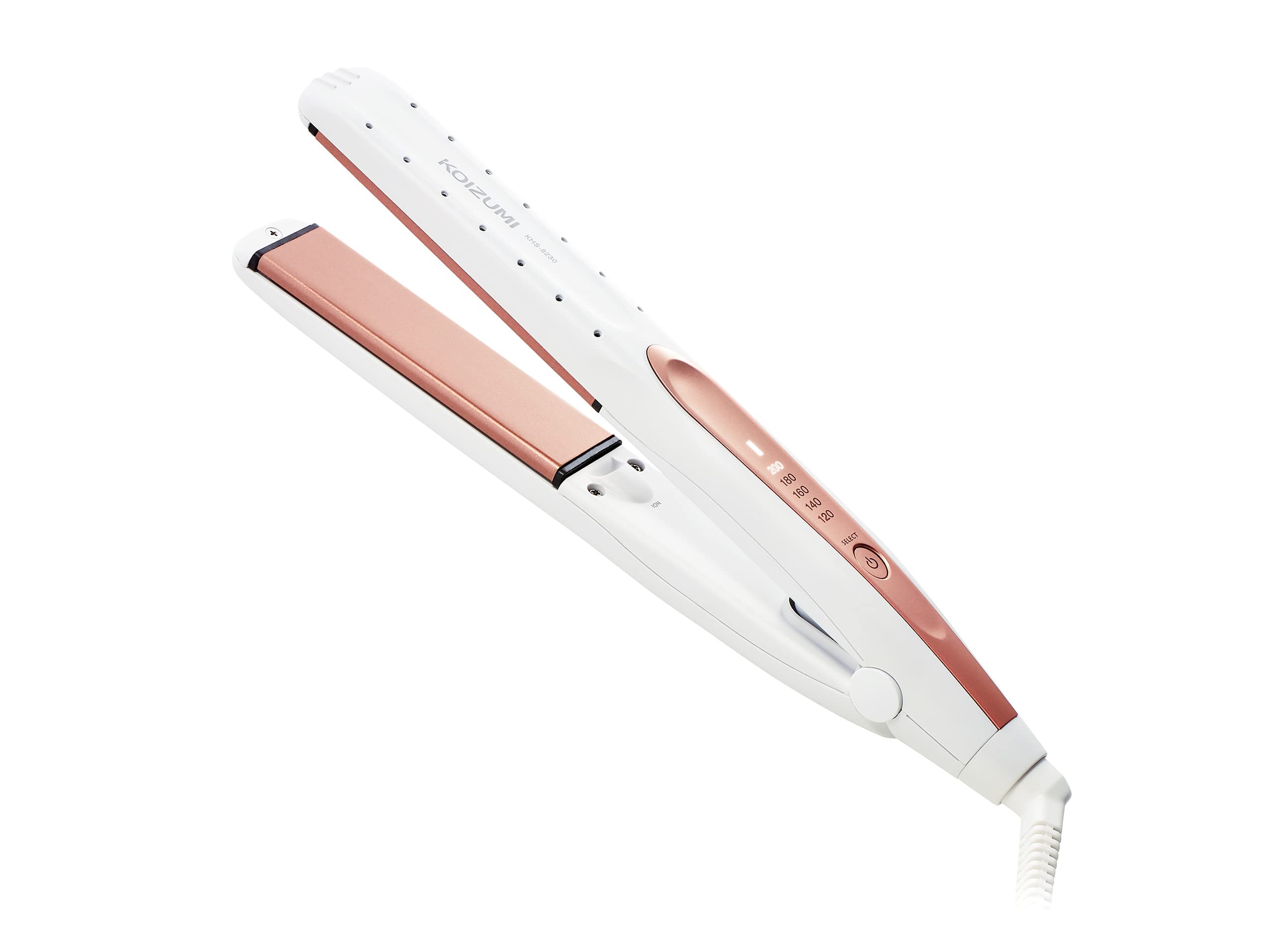 KOIZUMI Negative Ion Straight Iron (White) KHS-8230W【Japan Domestic Genuine Products】【Ships from Japan】