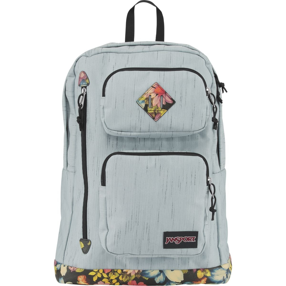 JanSport Houston Laptop Backpack- Sale Colors (Multi Garden Delight)
