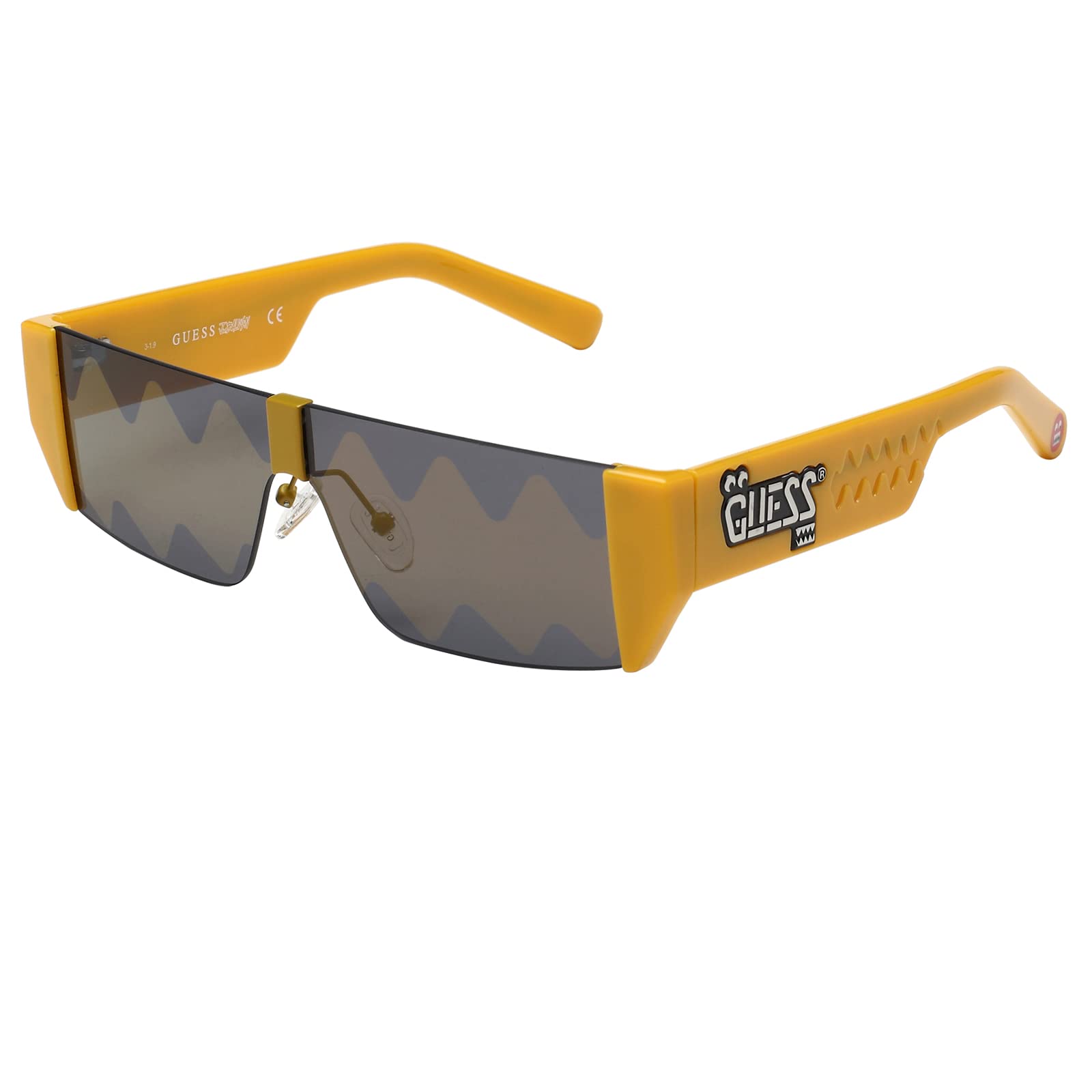 GUESS Men's x J Balvin Rimless Logo Sunglasses