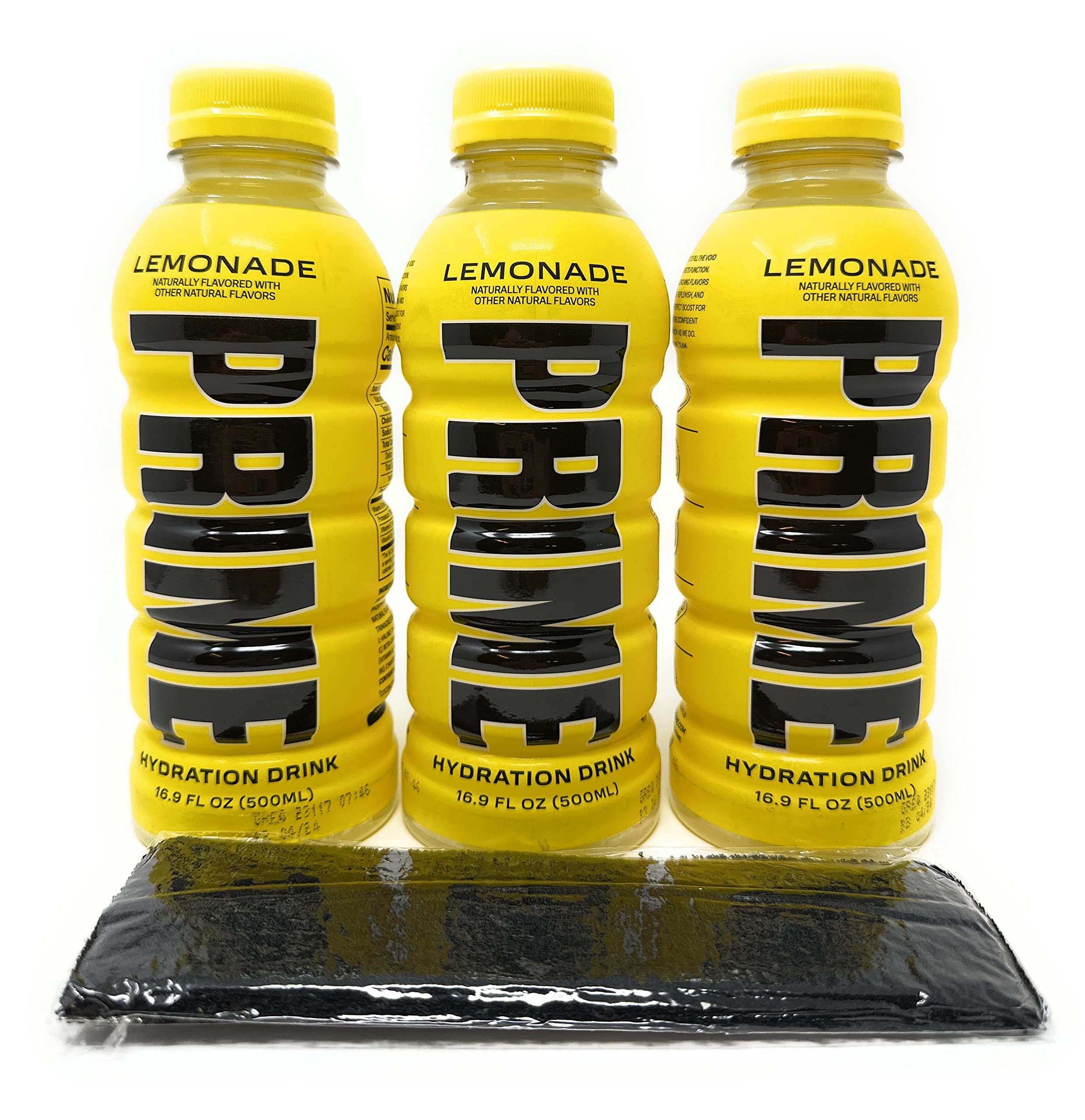 Hydration Sports Drink Bundle - Electrolyte Beverage - Bundle contains three (3) Lemonade Flavored Sports Drink - 16.9 Fl Oz (3 Pack). One (1) Sports Headband Included!