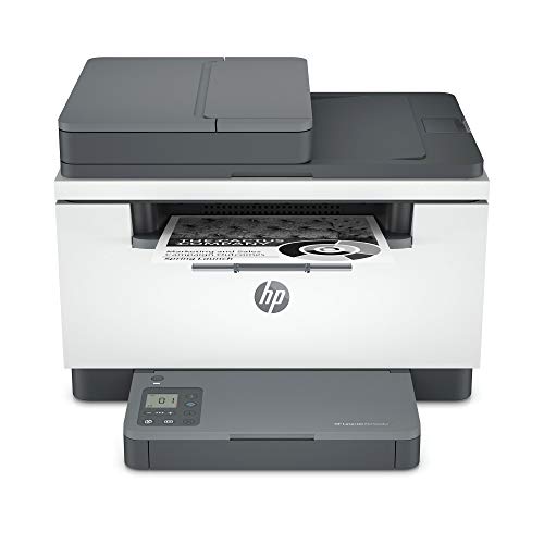 HP LaserJet MFP M234sdw Wireless Monochrome All-in-One Printer with built-in Ethernet & fast 2-sided printing, Instant Ink ready (6GX01F) (Renewed)