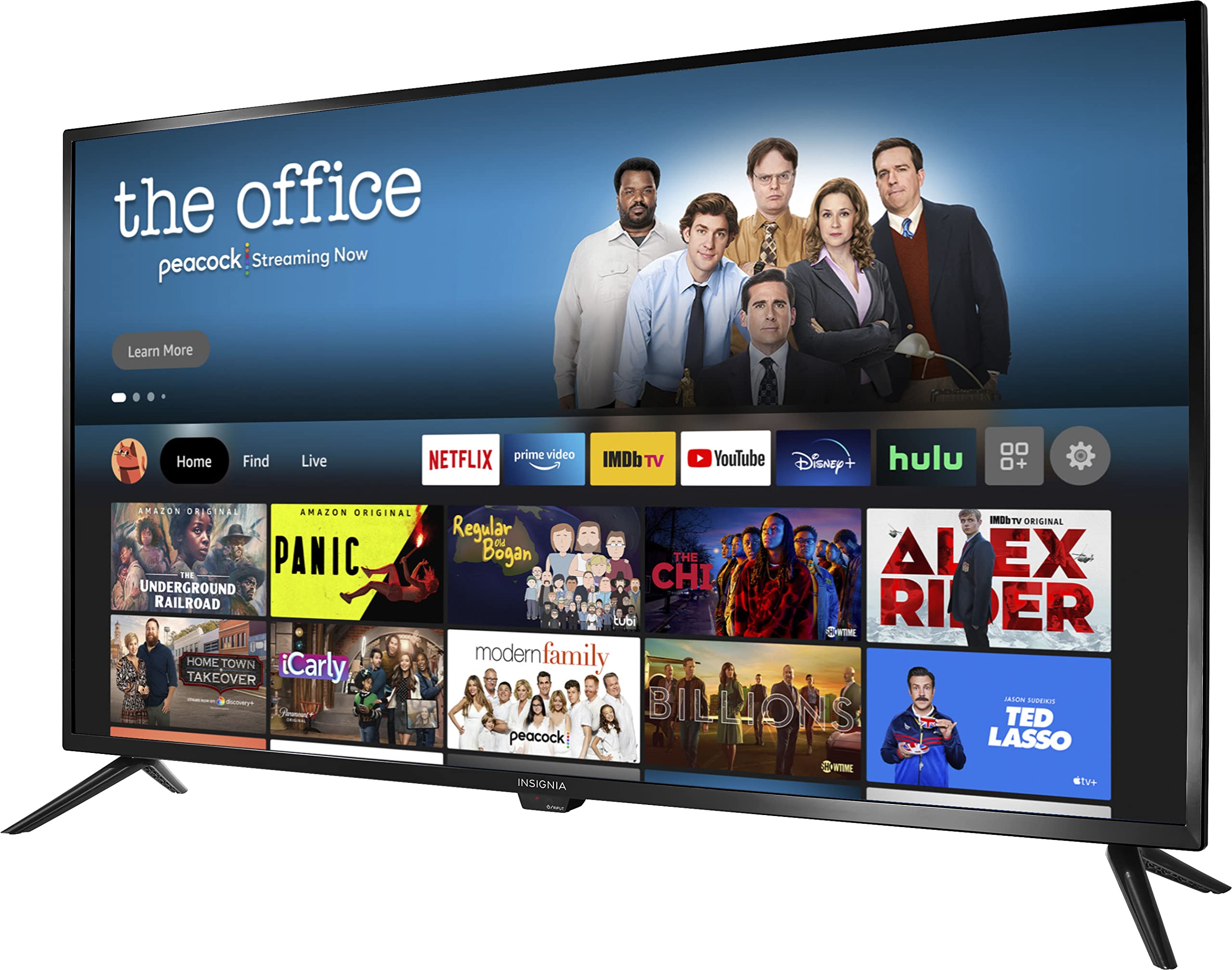 INSIGNIA 42-inch Class F20 Series Smart Full HD 1080p Fire TV (NS-42F201NA22, 2021 Model)