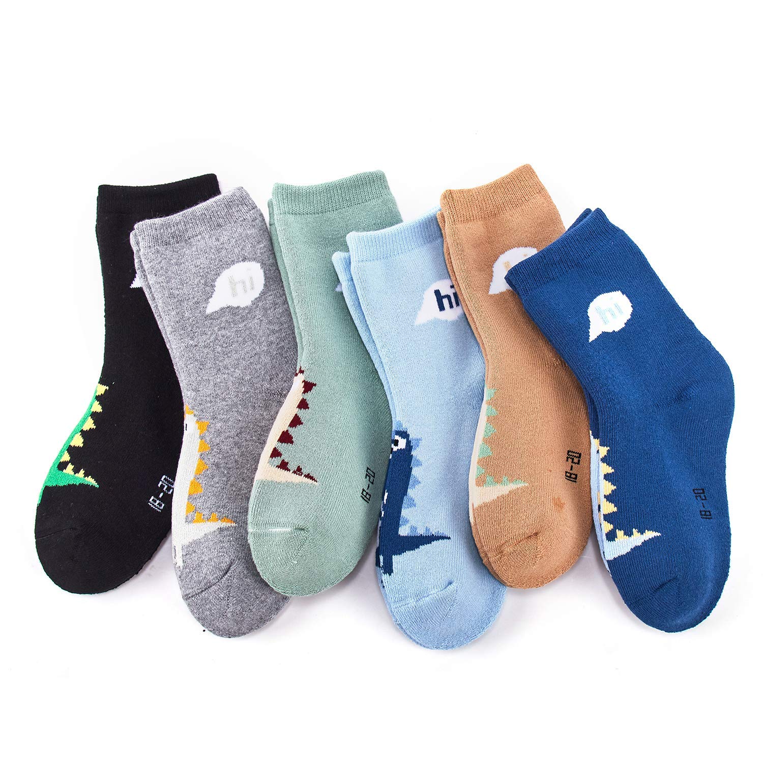 HowJoJo Big Boys Thick Cotton Socks Kids Warm Socks Winter Thermal Crew Socks 8-10 Years