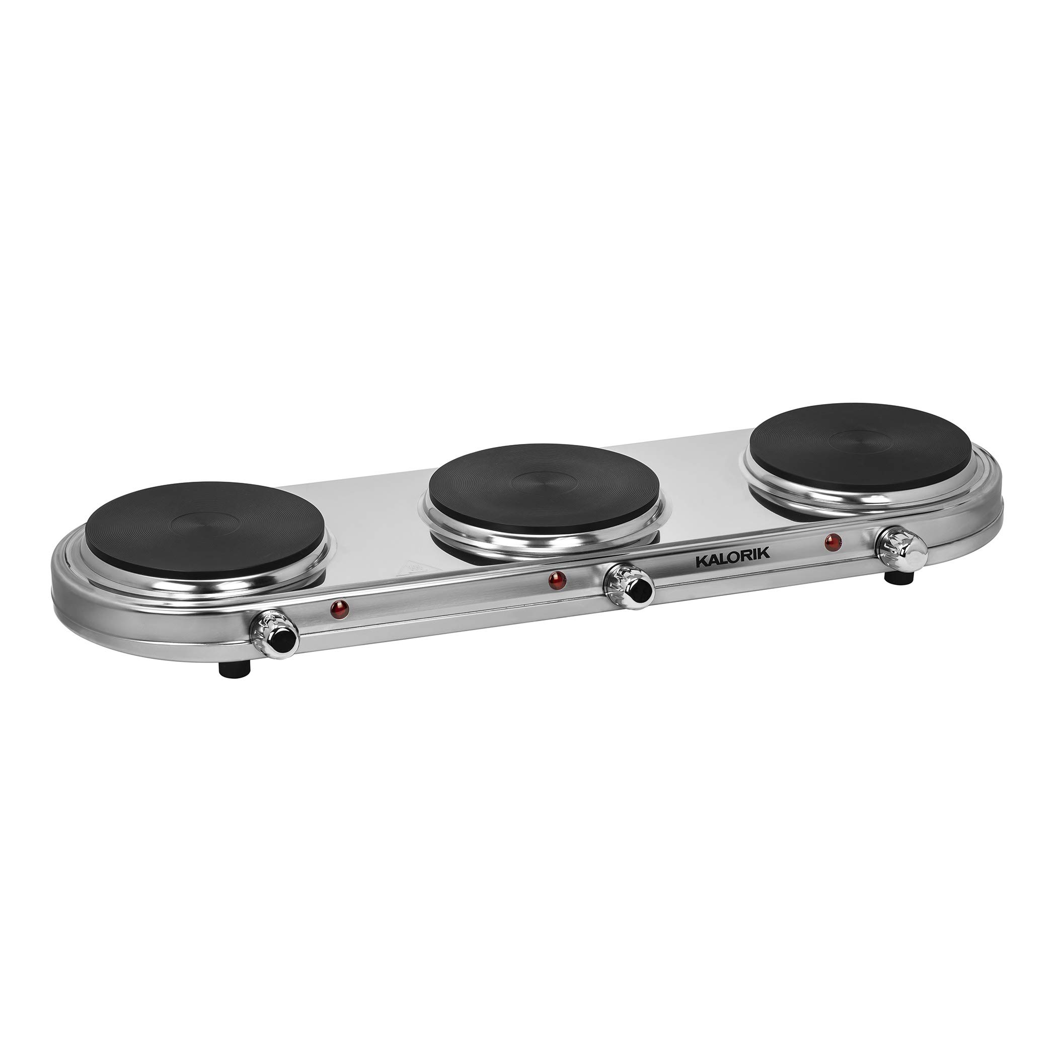 Kalorik Triple Burner Buffet Set, Copper