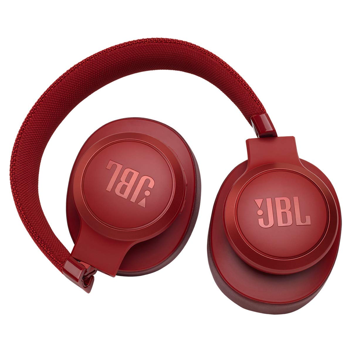 JB Live 500 BT, Around-Ear Wireless Headphone - Red (Renewed)