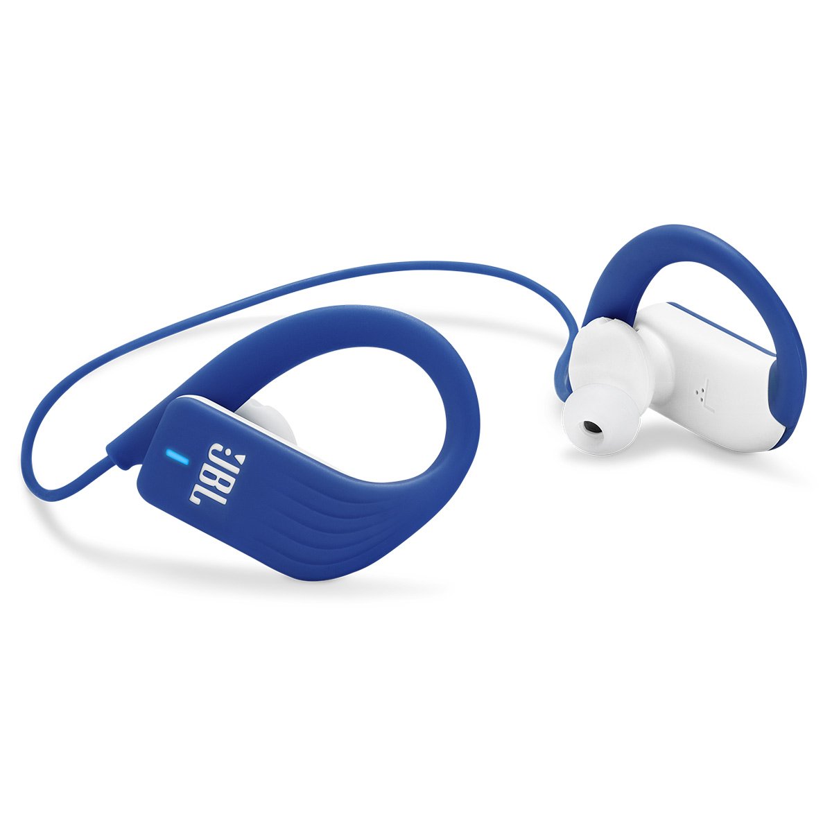 JBL ENDURANCE SPRINT - Wireless headphones, bluetooth sport earphones with microphone, Waterproof, up to 8 hours battery, quick charge, works with Android and Apple iOS (blue)