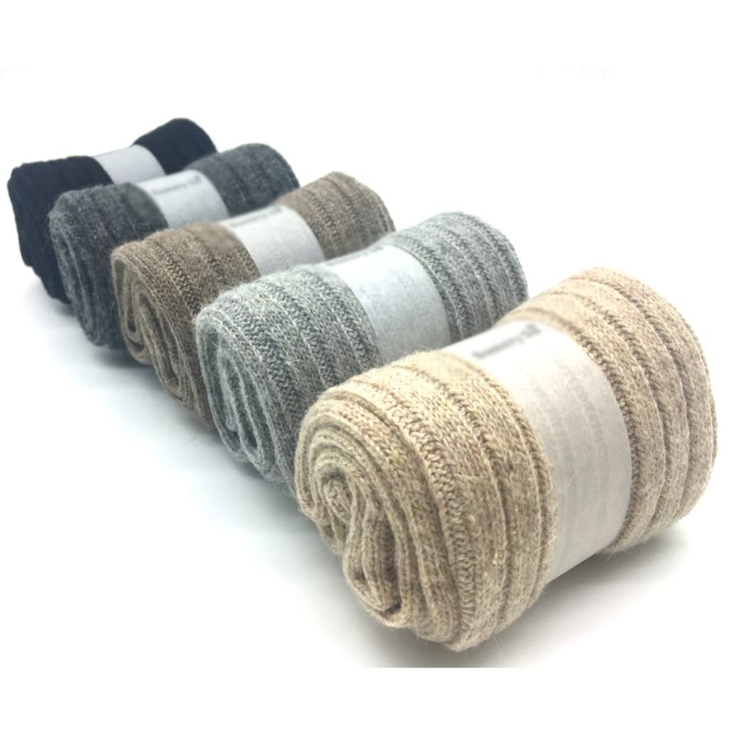 JIESEING 5 Pairs/Lot Socks Men Long Winter Warm Cashmere Comfortable Socks Male Gift