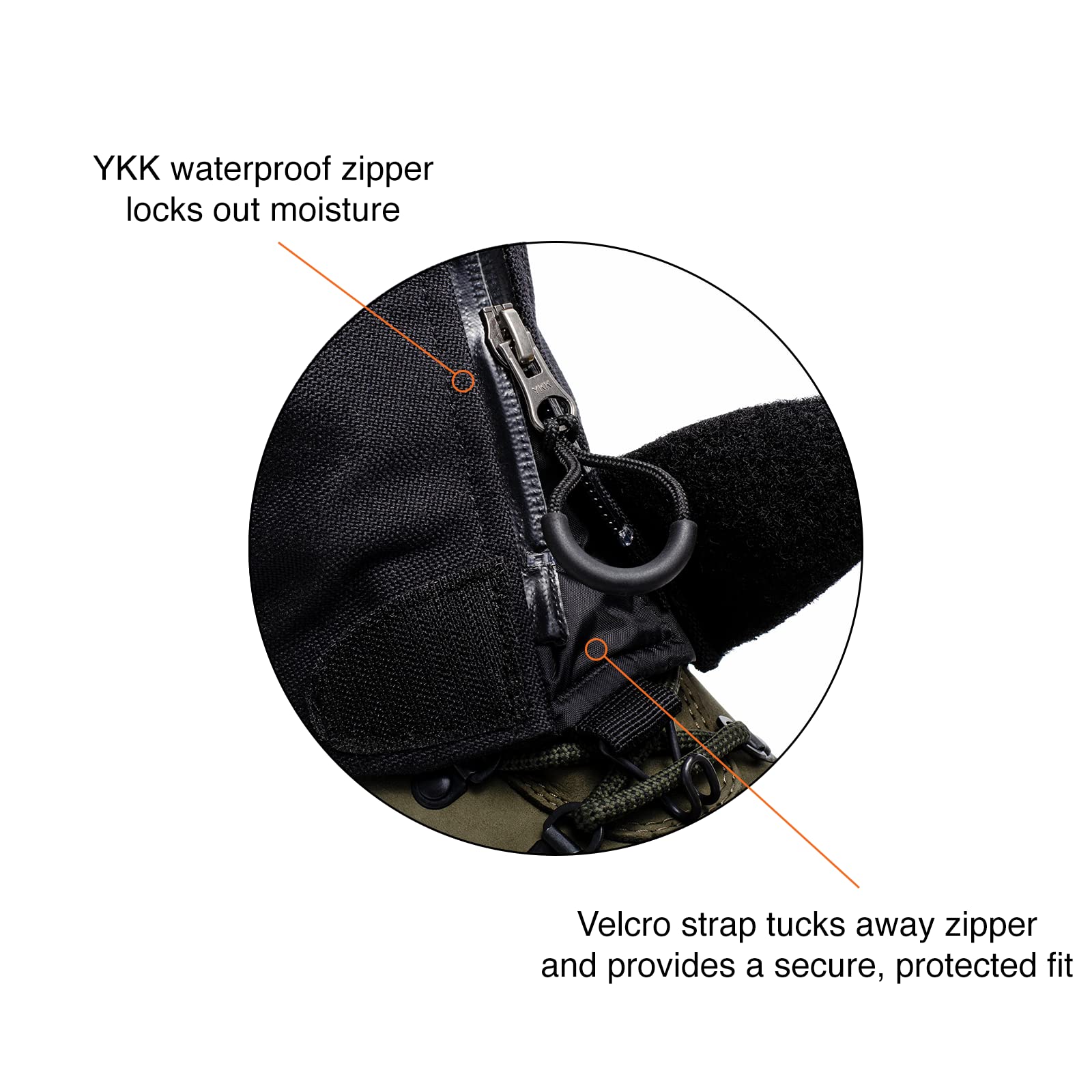 Hillsound Armadillo LT I Waterproof, Unisex, Breathable Gaiters for Year-Round Hiking, X-Large