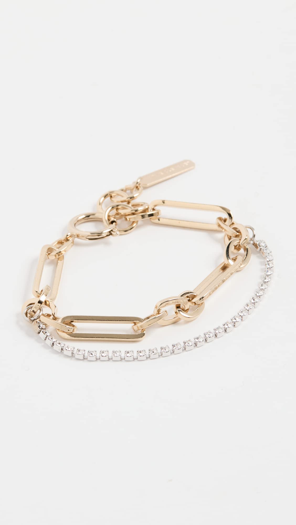 Justine Clenquet Women's Paloma Bracelet, Pale Gold, One Size