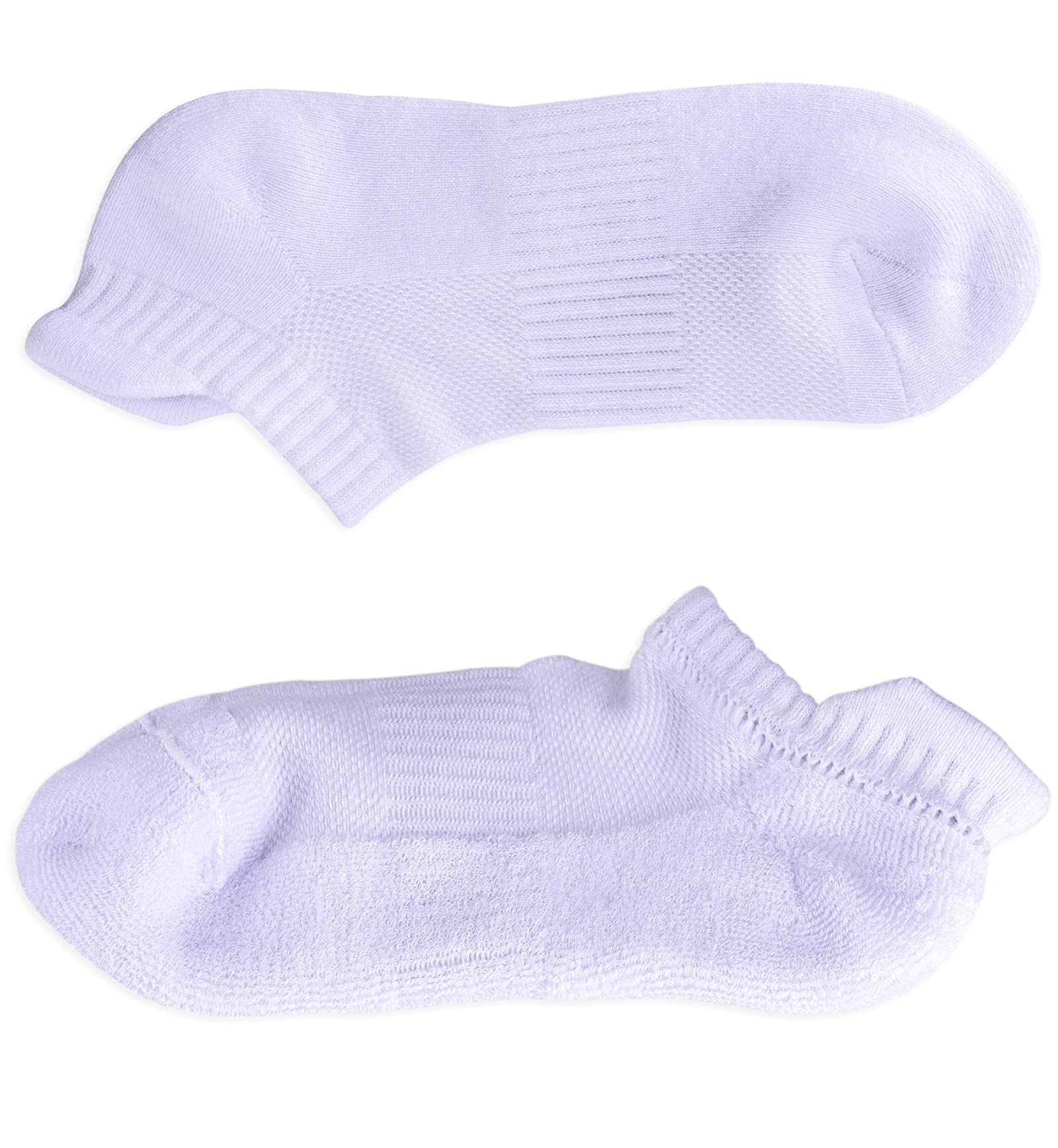 IDEGG 8 Pairs Ankle Performance Athletic Running Socks Low Cut Sports Tab Socks for Women and Men