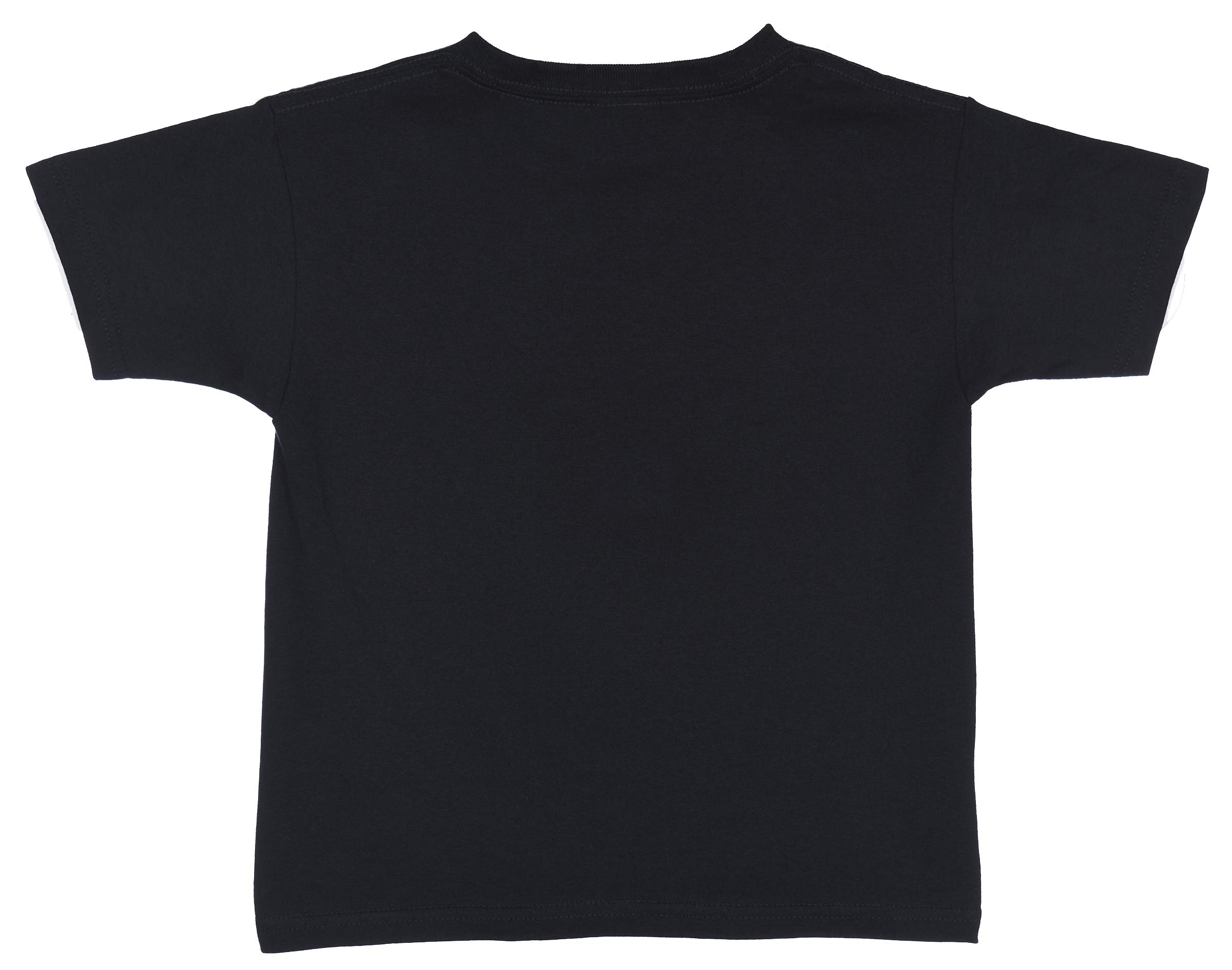 JH DESIGN GROUP Kids Ford Mustang T-Shirts Future Driver Youth Black Shirt (6, Black)