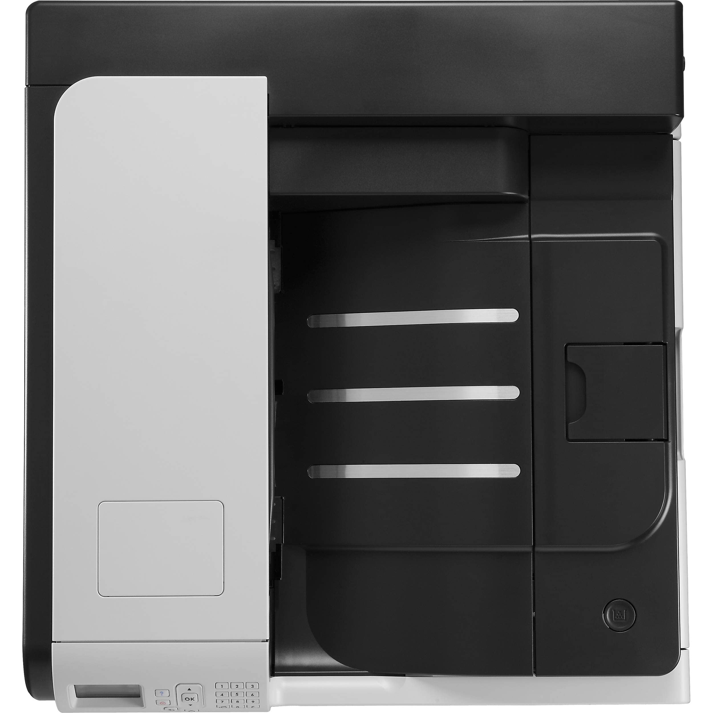 HP Laserjet Enterprise 700 M712dn Single-Function Wired Monochrome Laser Printer - Print - 2" 4-line LCD, 40 ppm, 1200 x 1200 dpi, 12.3 x 18.5, Auto Duplex Printing, Ethernet, Cbmou External Webcam
