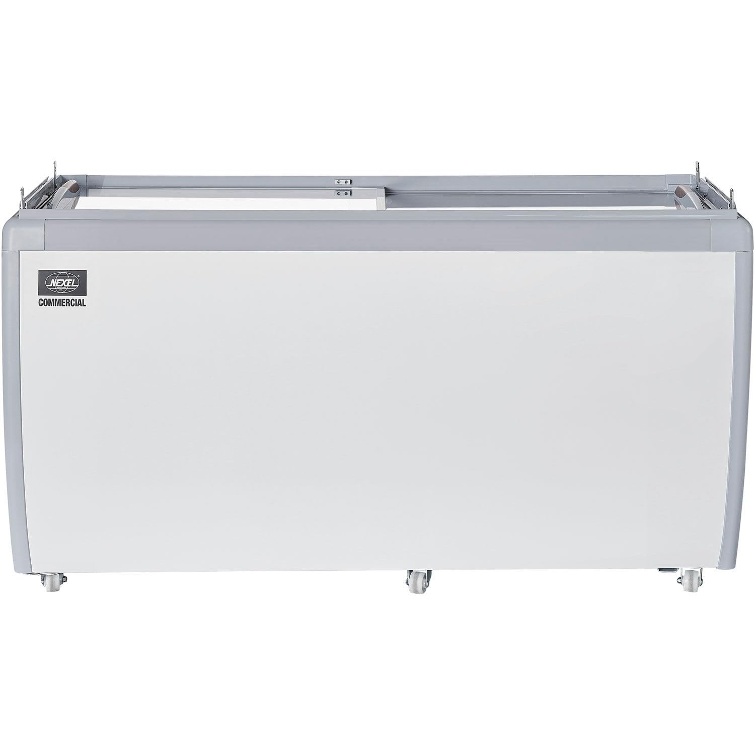 Nexel Ice Cream Dipping Cabinet w/Sneeze Guard Cover, 60"W