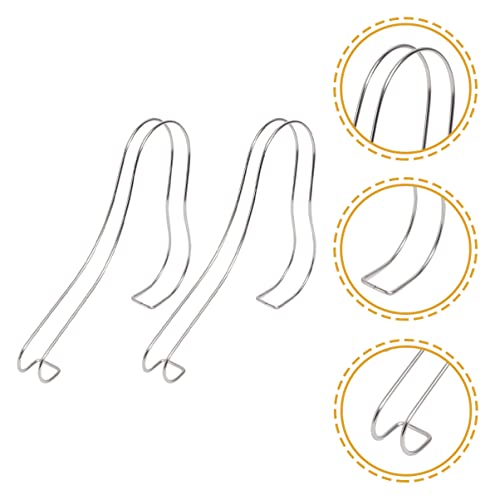 ULTECHNOVO 8pcs Steel Storage Shoes Sandal Display, Silver Boot Shaper Insert Display Hig Organizers Racks, High Stands Stainless Shop Womens Store Supports Shoe Forms: Inserts Showcase