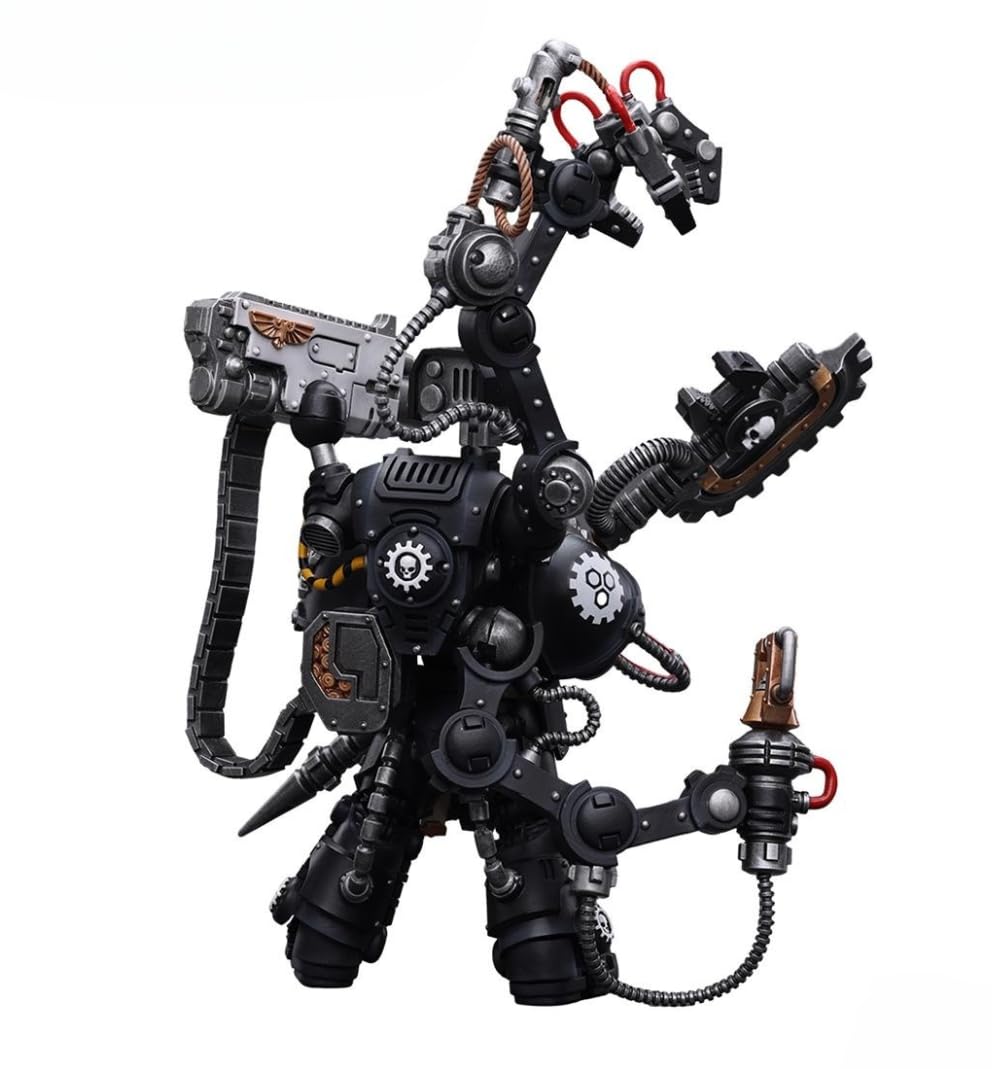 HiPlay JoyToy Warhammer 40K Collectible Figure: Iron Hands lron Father Feirros 1:18 Scale Action Figures JT7530 (Feirros)