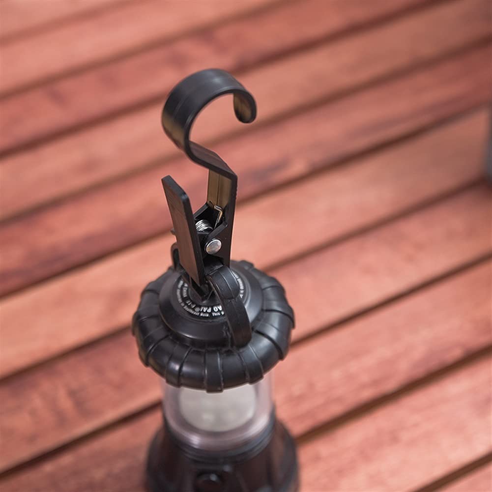 LMMDDP 4 Pcs/Set Outdoor Tent Canopy Cloth Clip Hook Holder Portable Multifunctional Tool Tent Pegs Camping Accessories