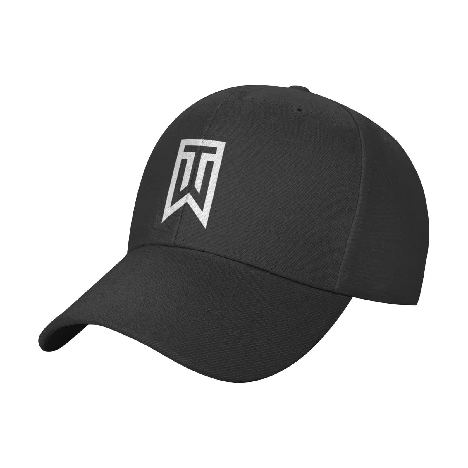 Landrol Tiger Woods Printed Baseball Cap Trucker Hat Adult Unisex Adjustable Golf Ball Dad Hats Black One Size