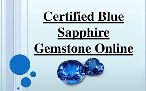 LMDPRAJAPATIS Natural Certified 7.50 Carat Original Unheated Untreatet Blue Sapphire (Neelam) 925 Sterling silver Ring Octagon Shape For Men & Women's